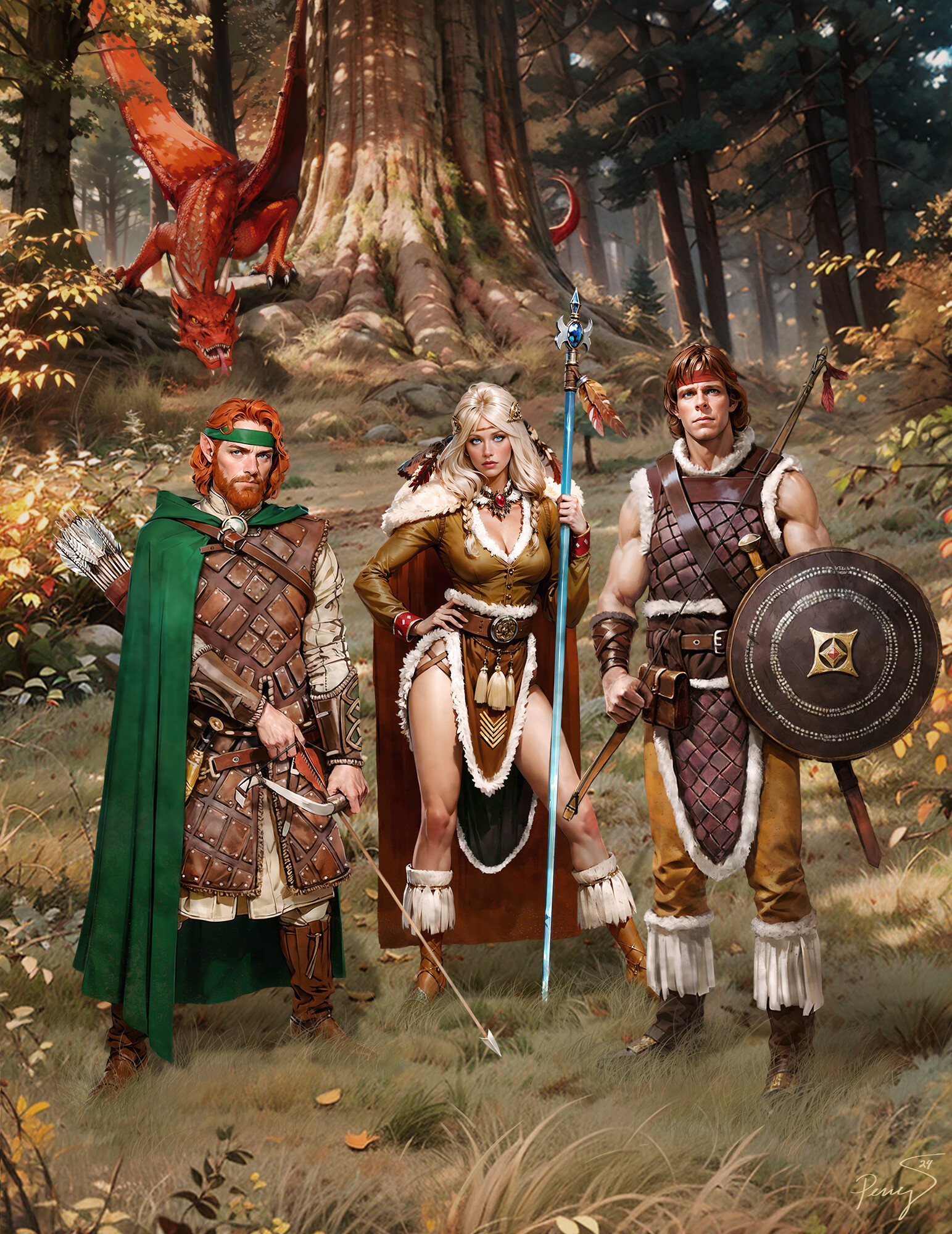 mike perry art.com - Dragons of Autumn Twilight 40th Anniversary ...