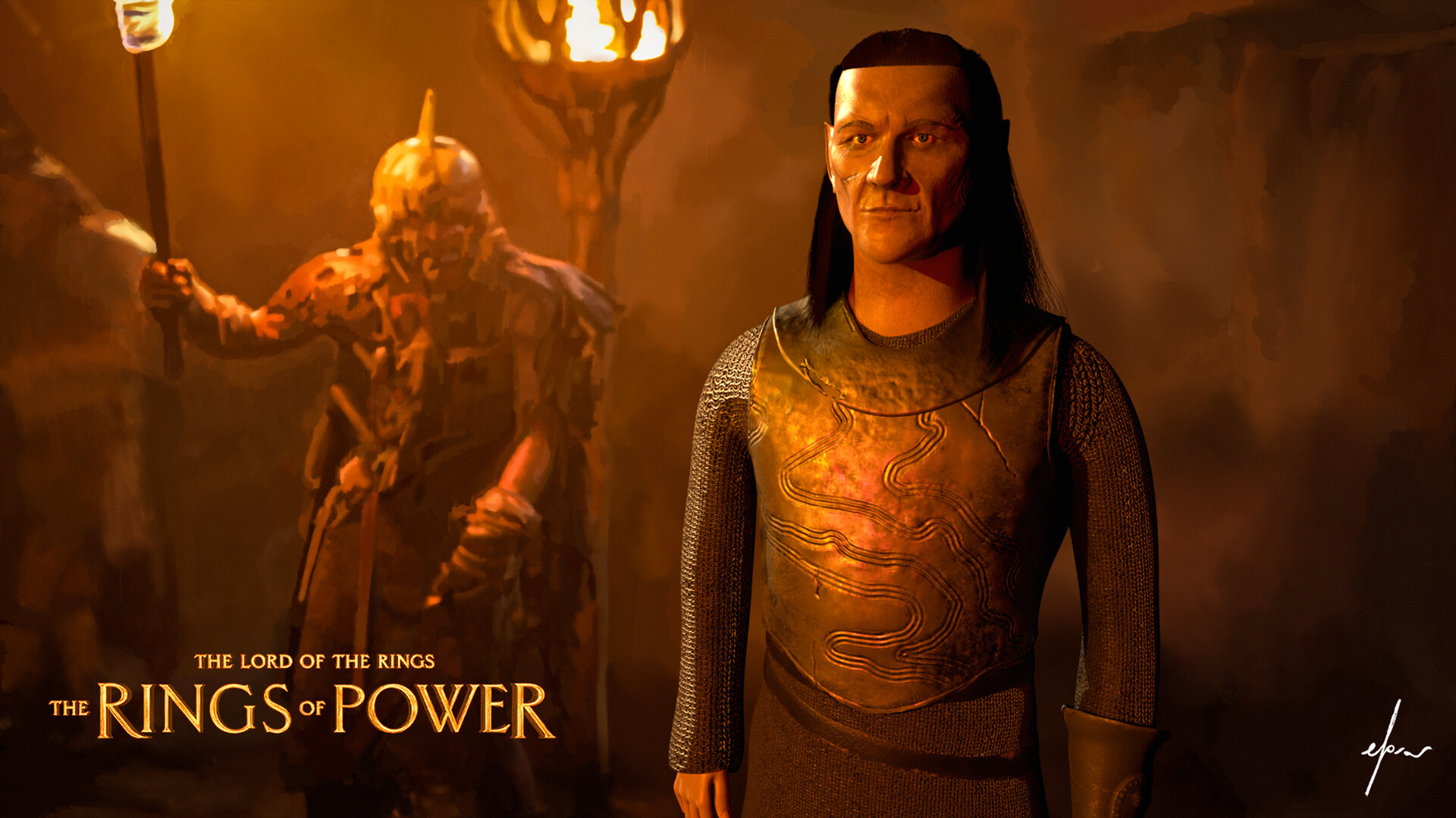 ArtStation - Adar Of LOTR