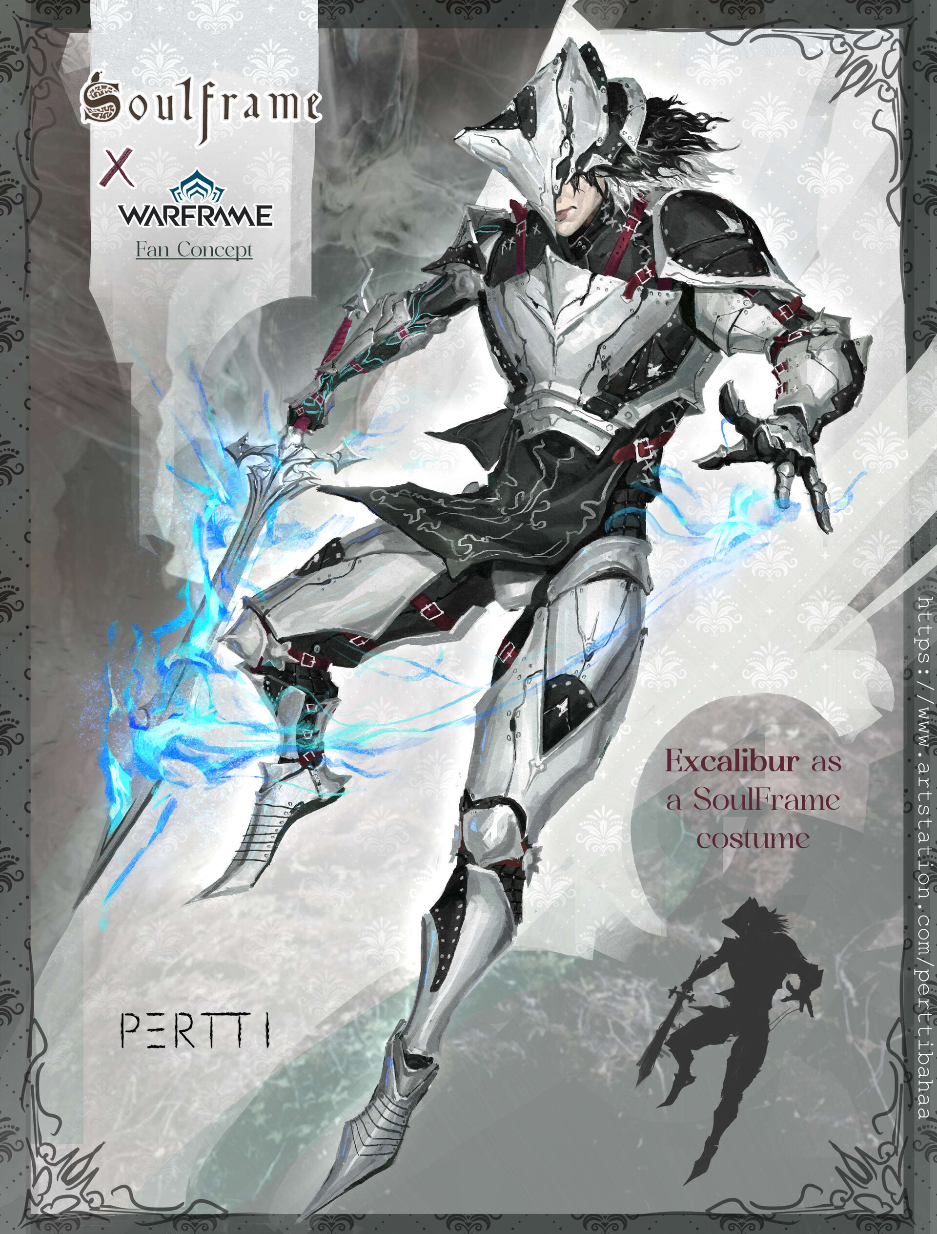 ArtStation - SoulFrame Excalibur inspired costume