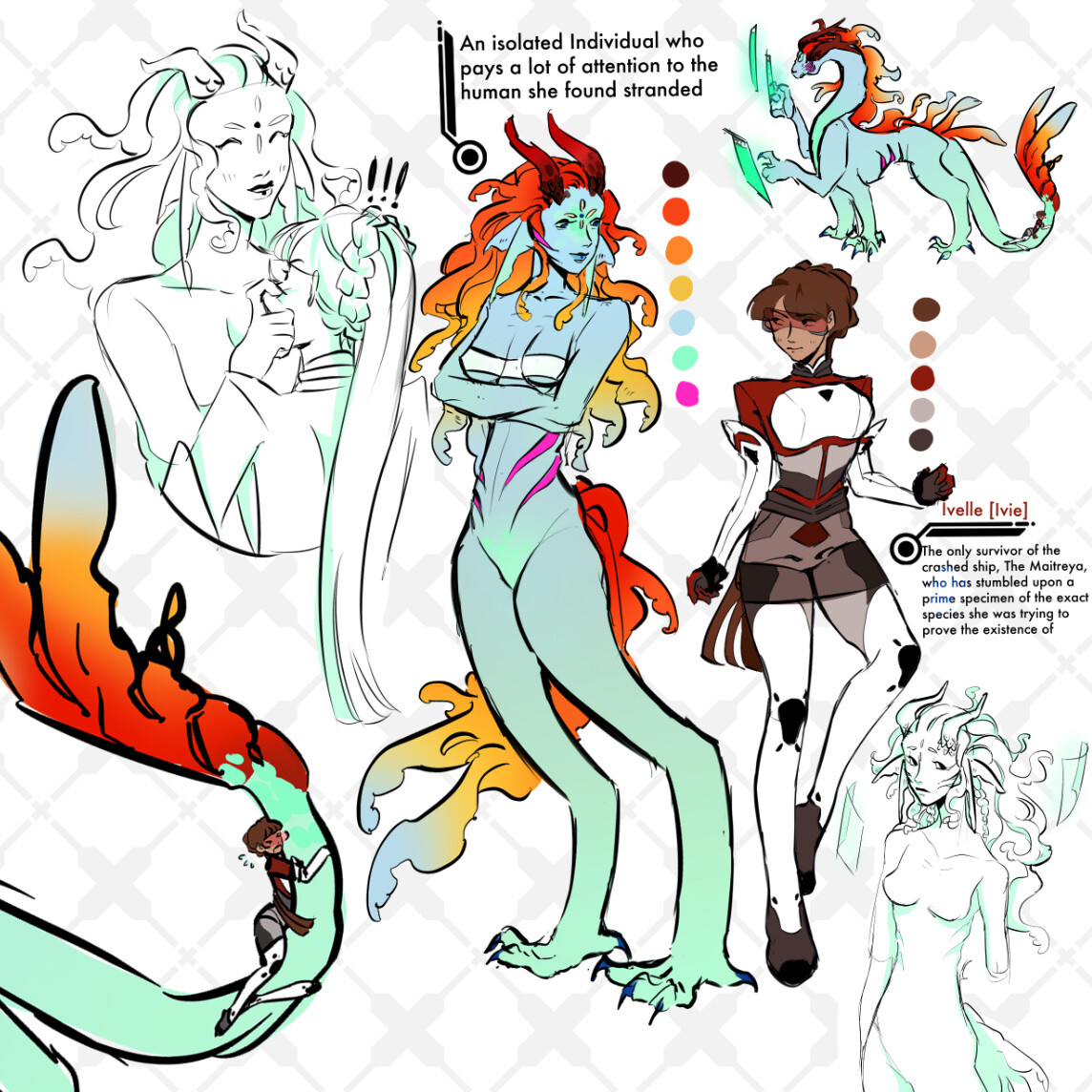 ArtStation - Assorted Character Sheets