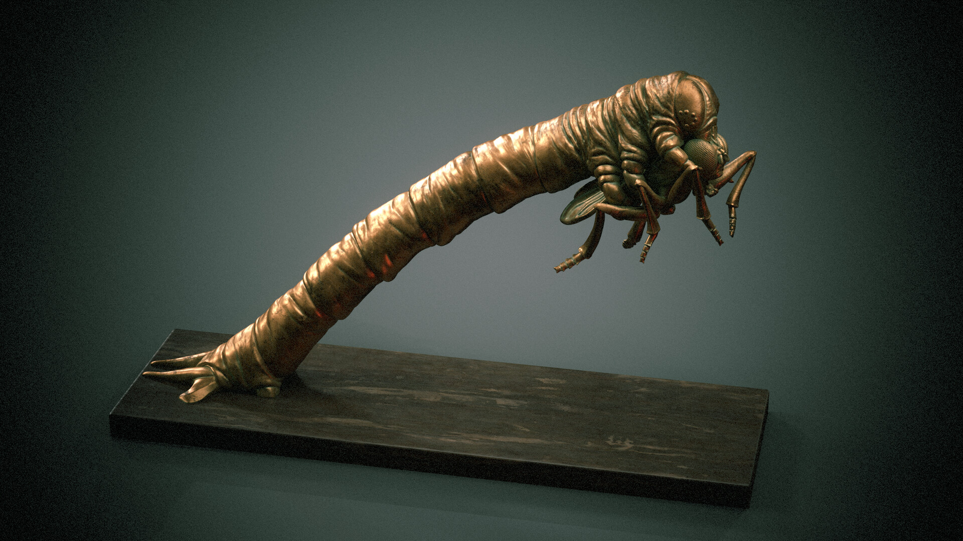 Martin TK Hamilton - Carnivorous Caterpillar