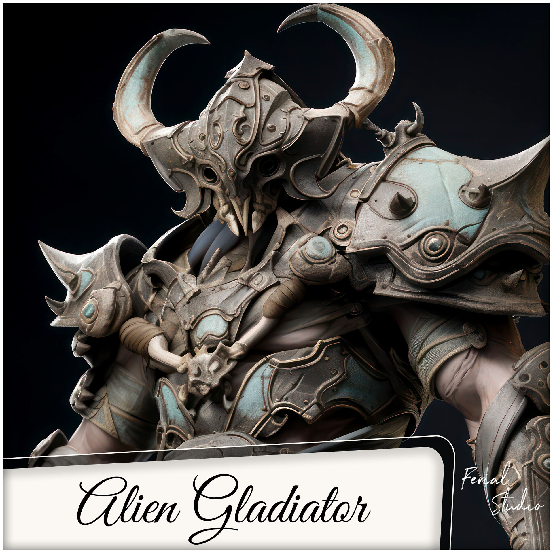 ArtStation - 🔹200 Alien Gladiator Character Reference Image Pack v.34 |4K|