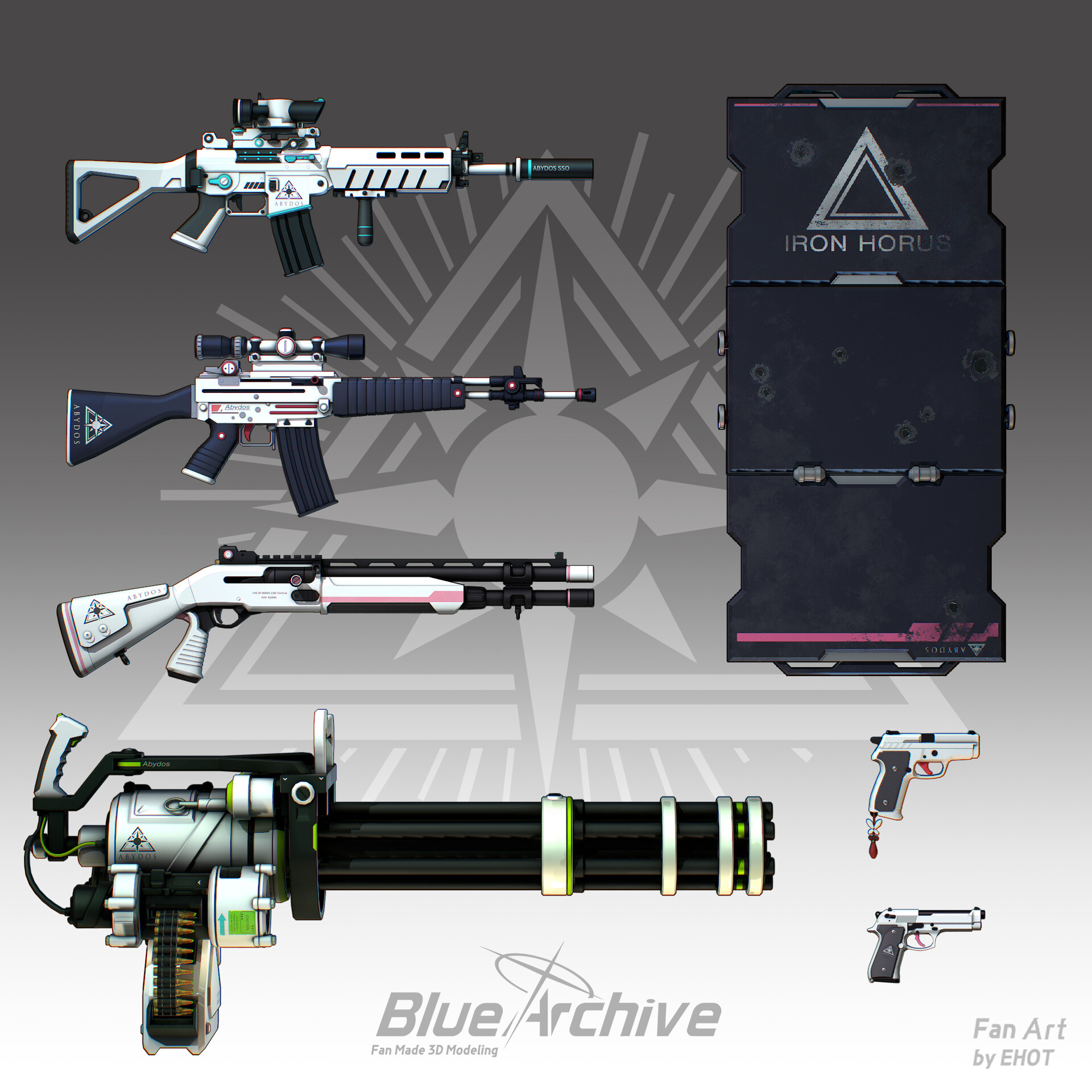 EHOT - Blue Archive - Abydos Weapon