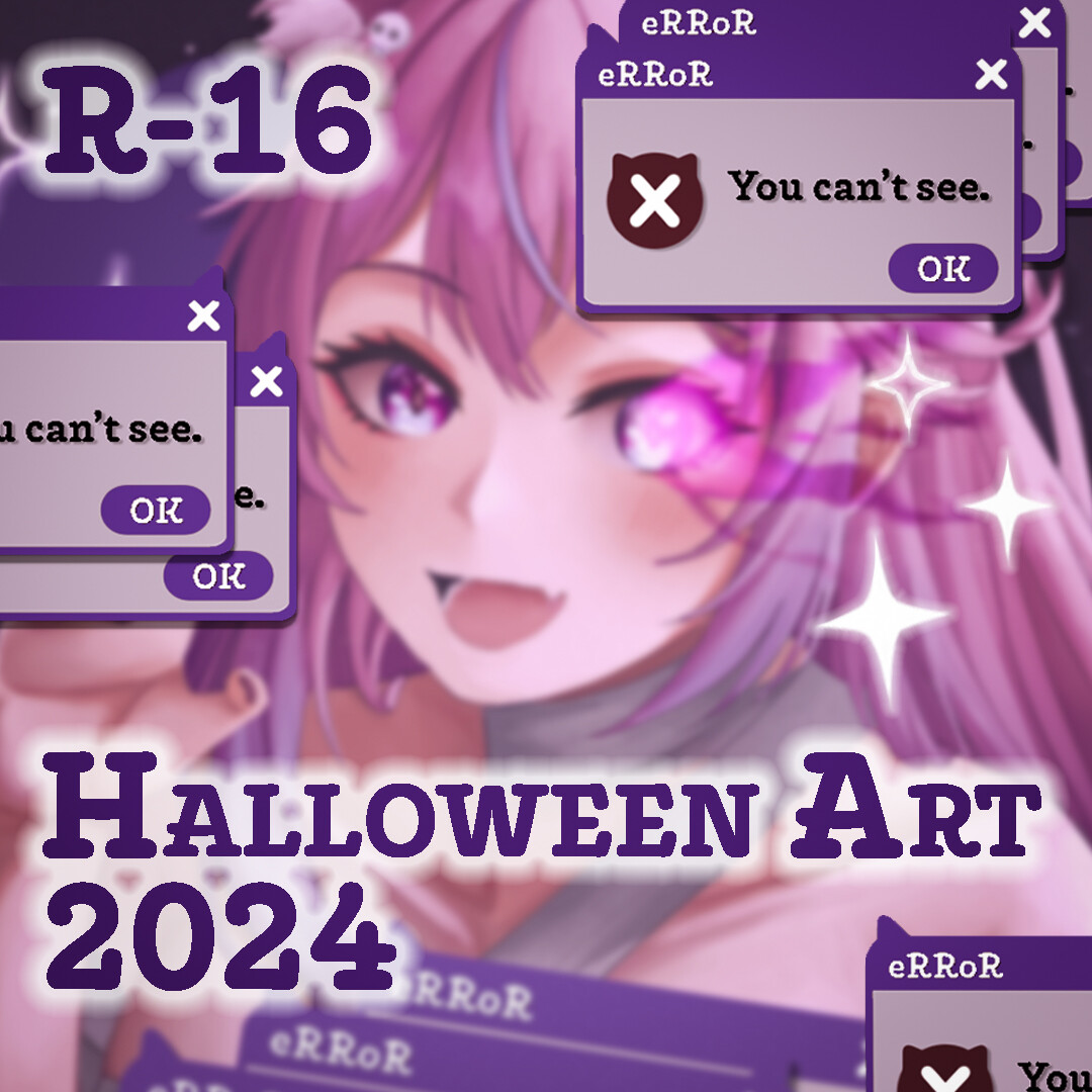 ArtStation - Necho The Neko: Halloween Edition