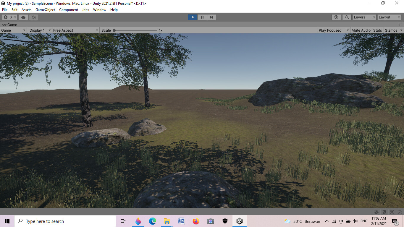 ArtStation - low poly view in unity