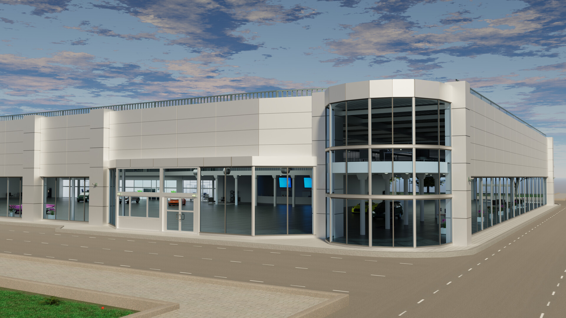 ArtStation - Car service center