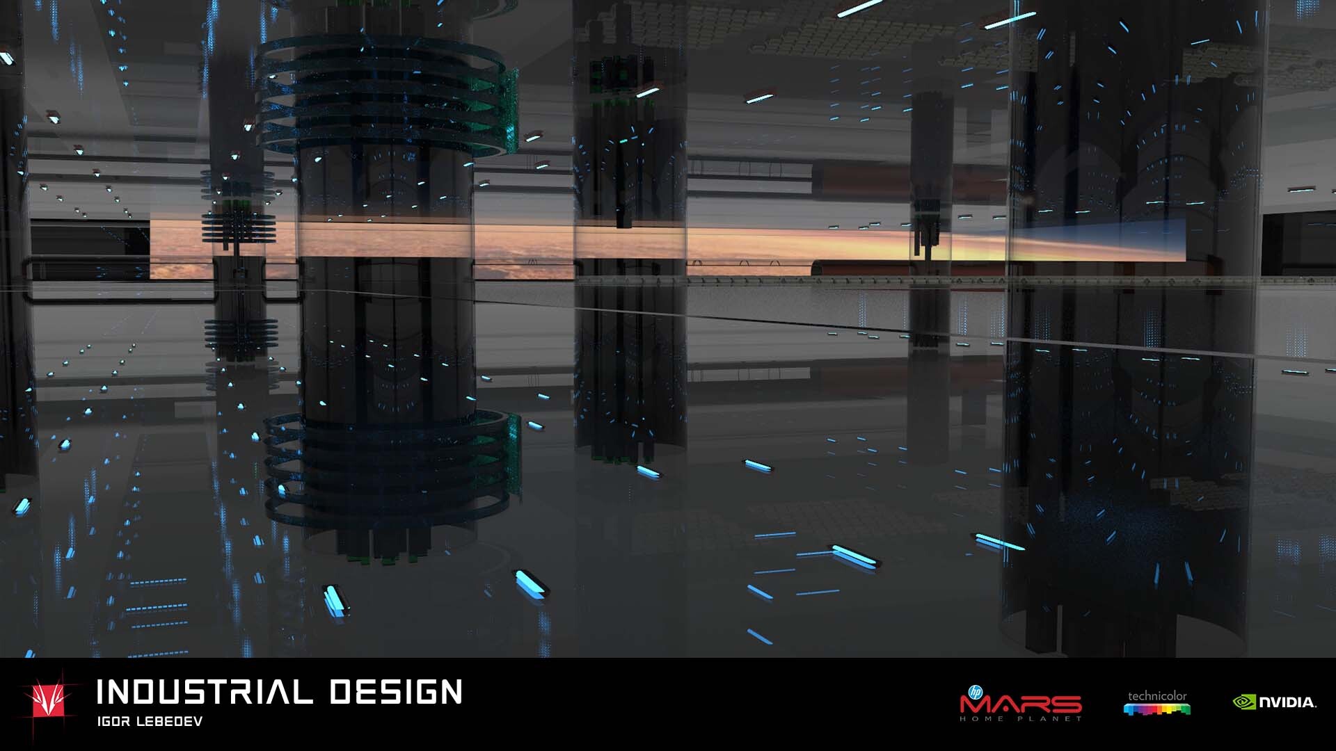 Igor Lebedev - Design of the transportation system and stations for HP Mars Home Planet at ...