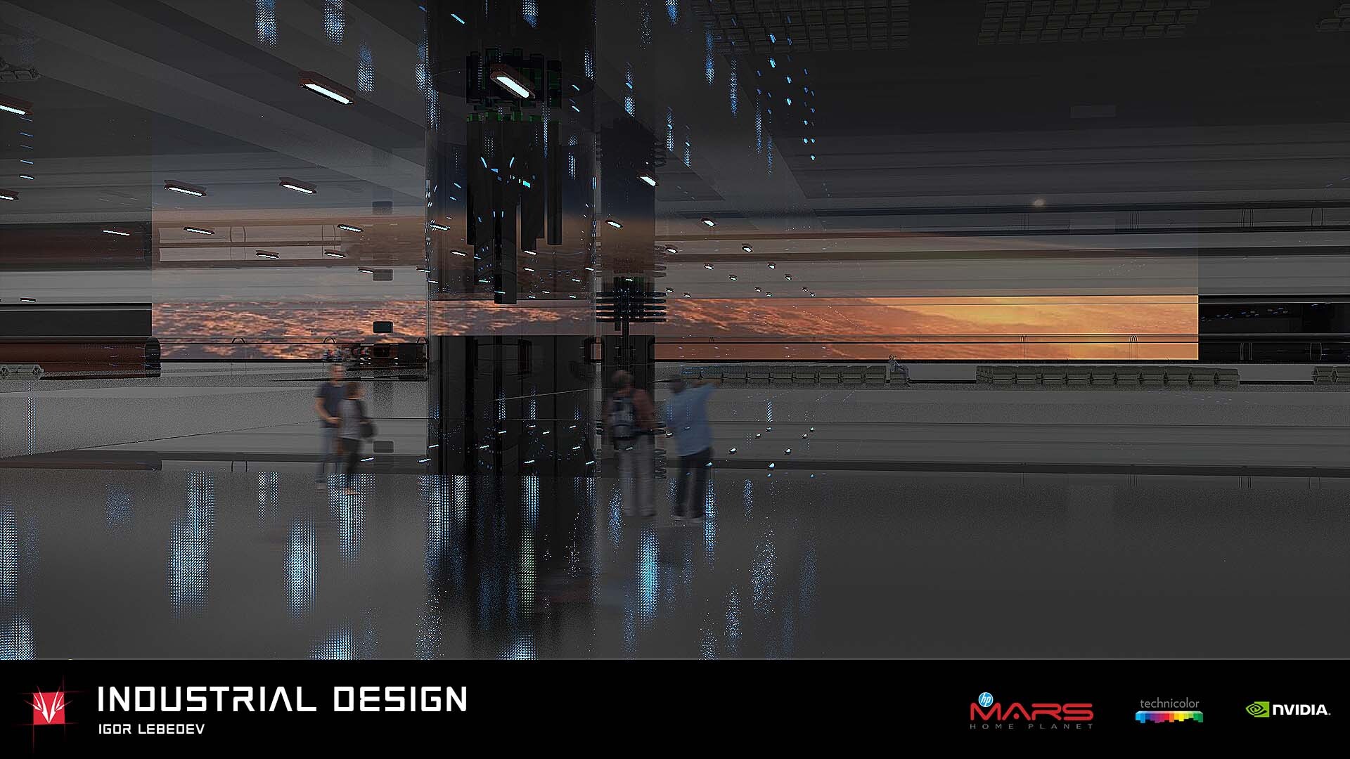 Igor Lebedev - Design of the transportation system and stations for HP Mars Home Planet at ...