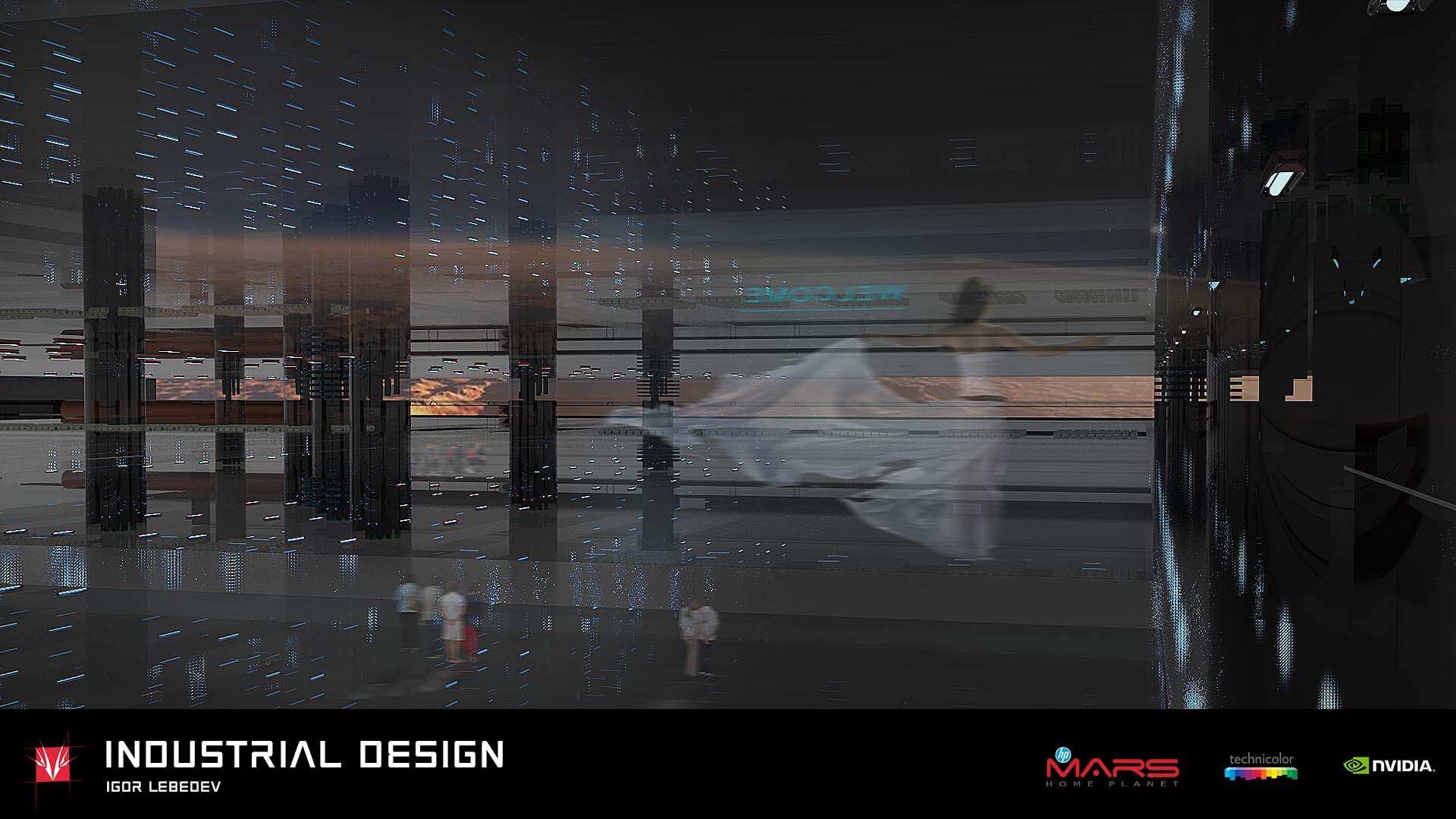 Igor Lebedev - Design of the transportation system and stations for HP Mars Home Planet at ...