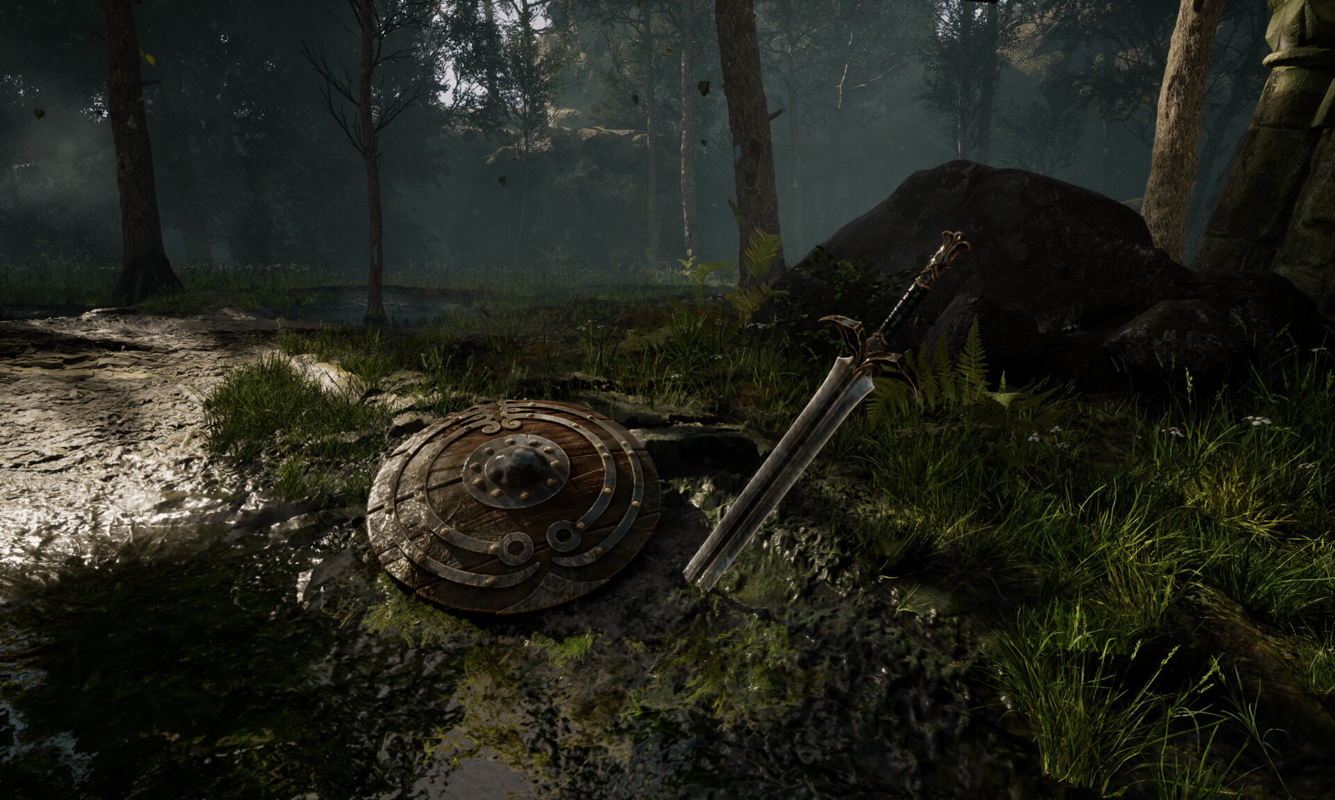 ArtStation - Sword & Shield