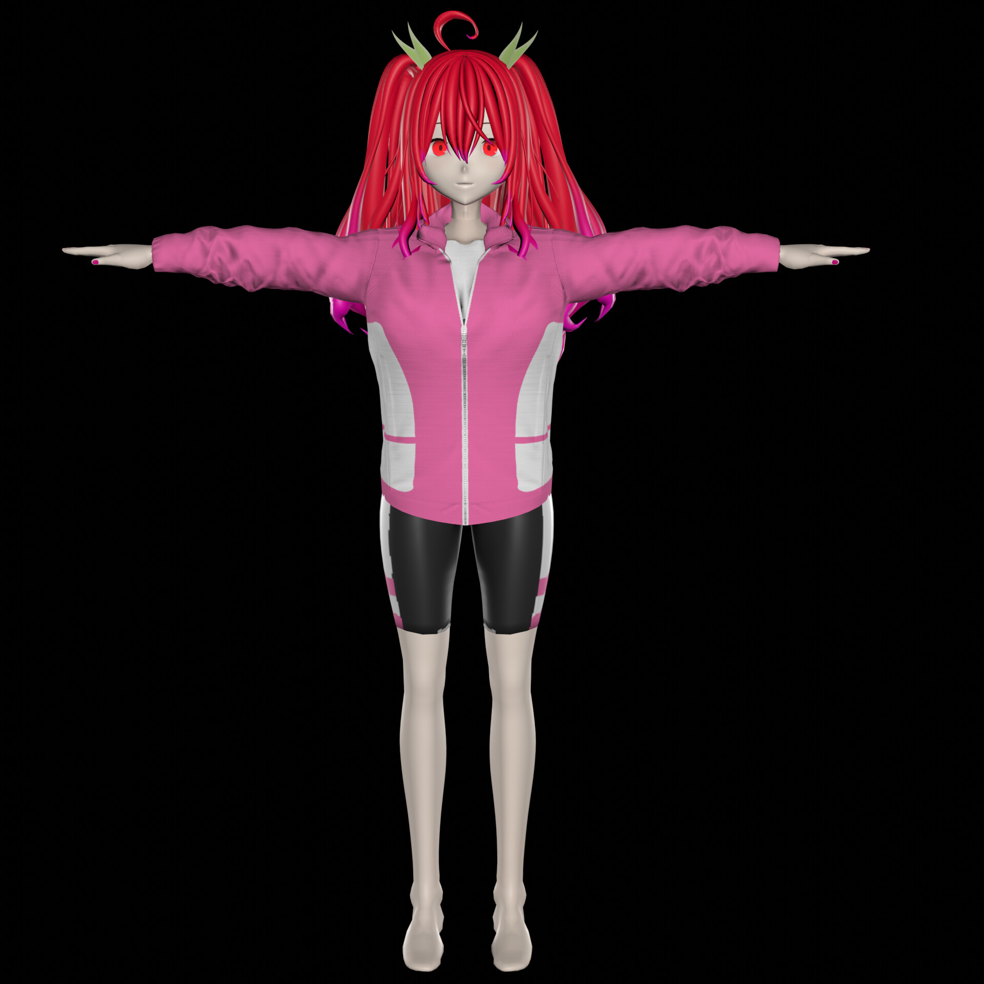ArtStation - MMD cute anime model