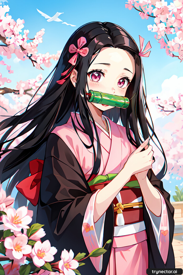 ArtStation - Nezuko Kamado - Demon Slayer