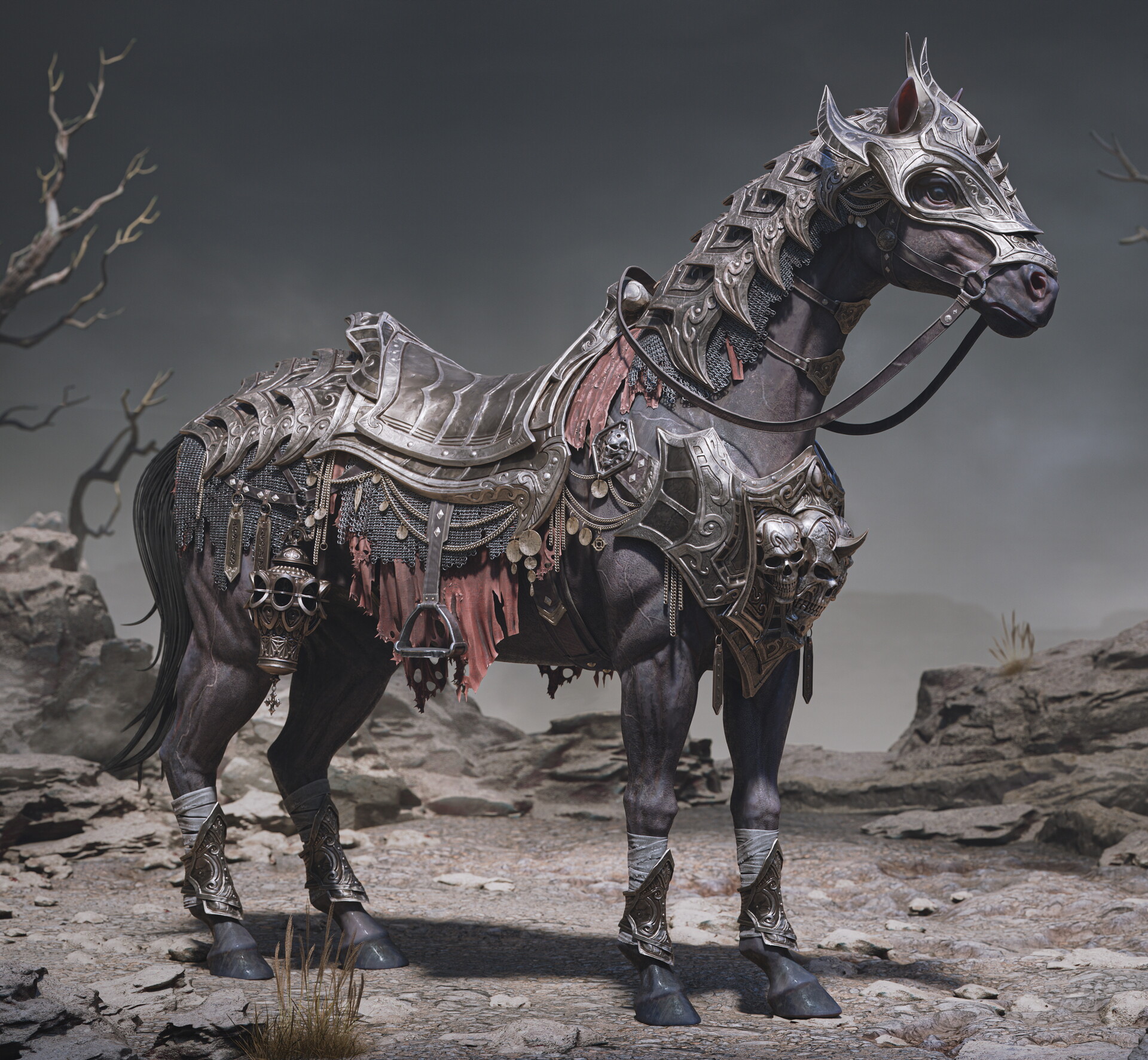 JIN LH - Mount Armor Set-01