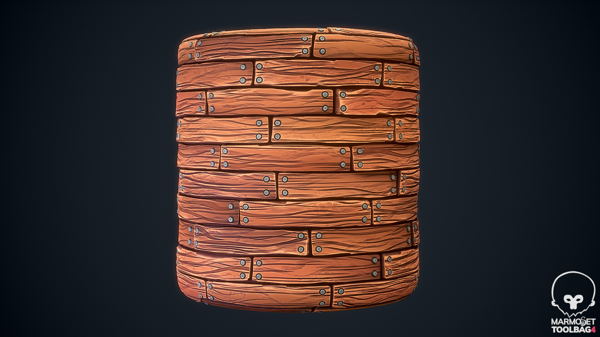 ArtStation - Stylized Planks