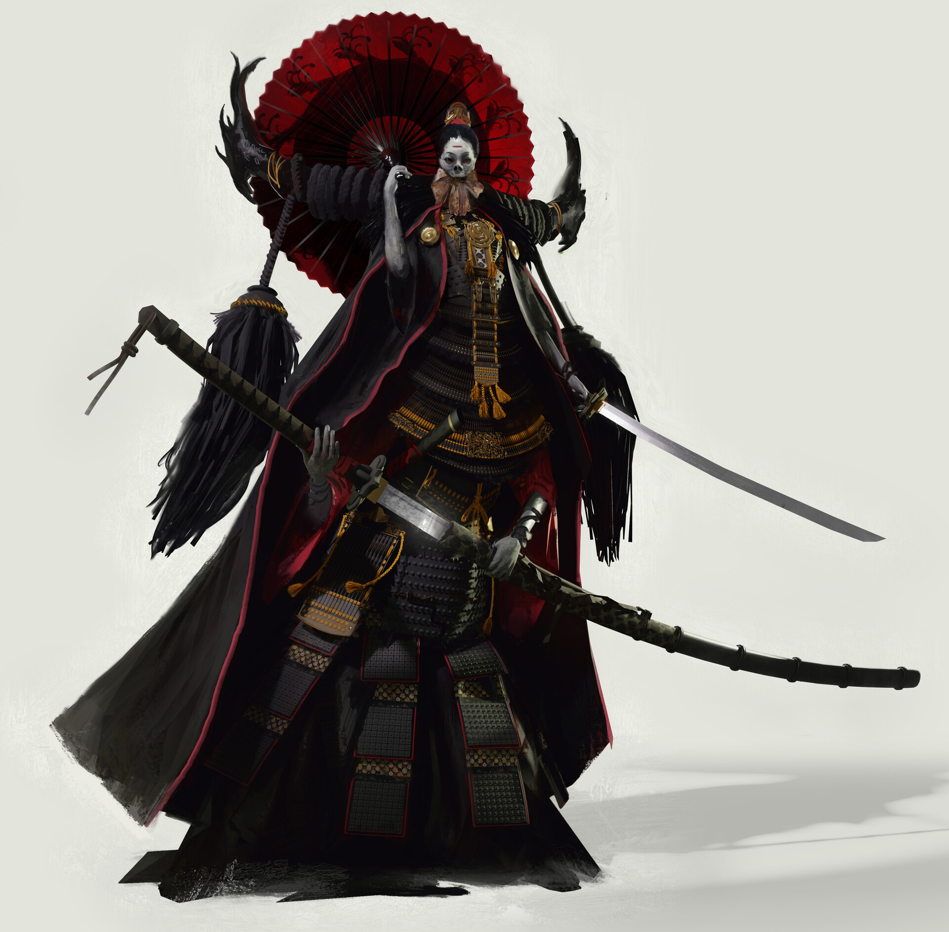 ArtStation - Kaidan: The Rengoku Legends - Futarimae, The Odachi Spirit