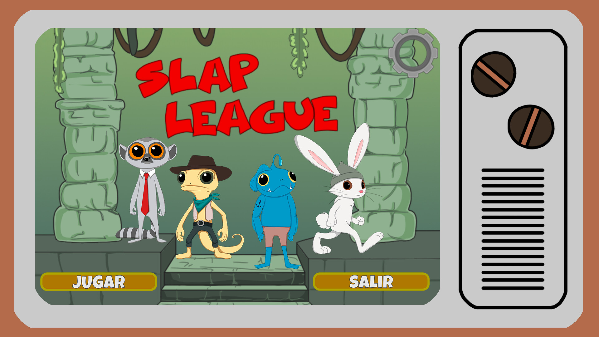 ArtStation - Slap League: Pantallas y Fondos