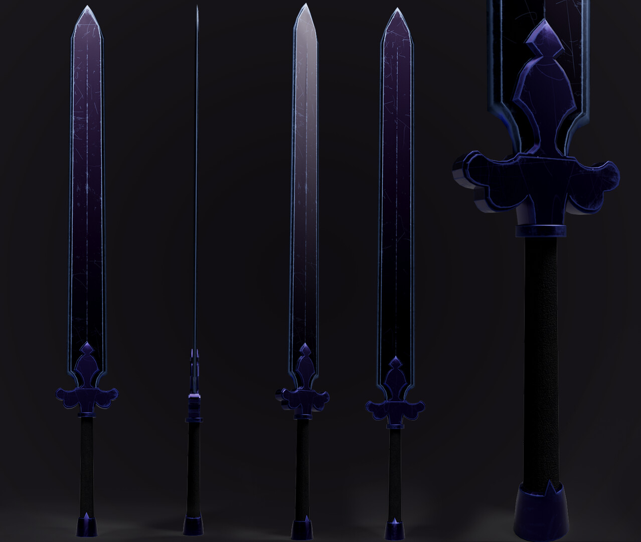 ArtStation - Night Sky Sword - SAO