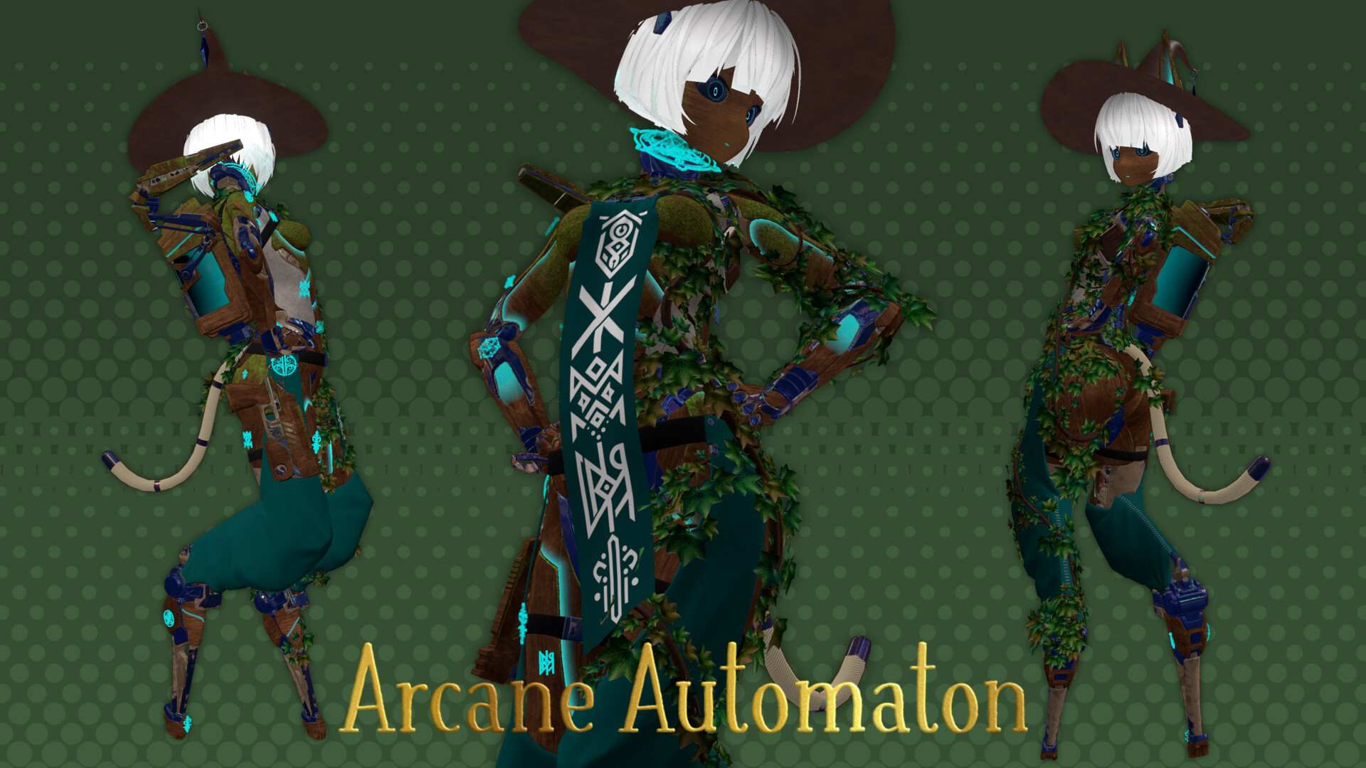 Yargon K - Arcane Automaton - Cyant Skin - VRChat