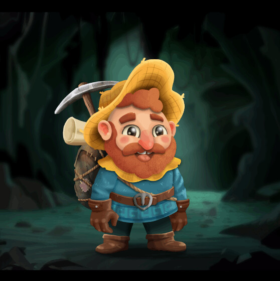 ArtStation - Miner Animation