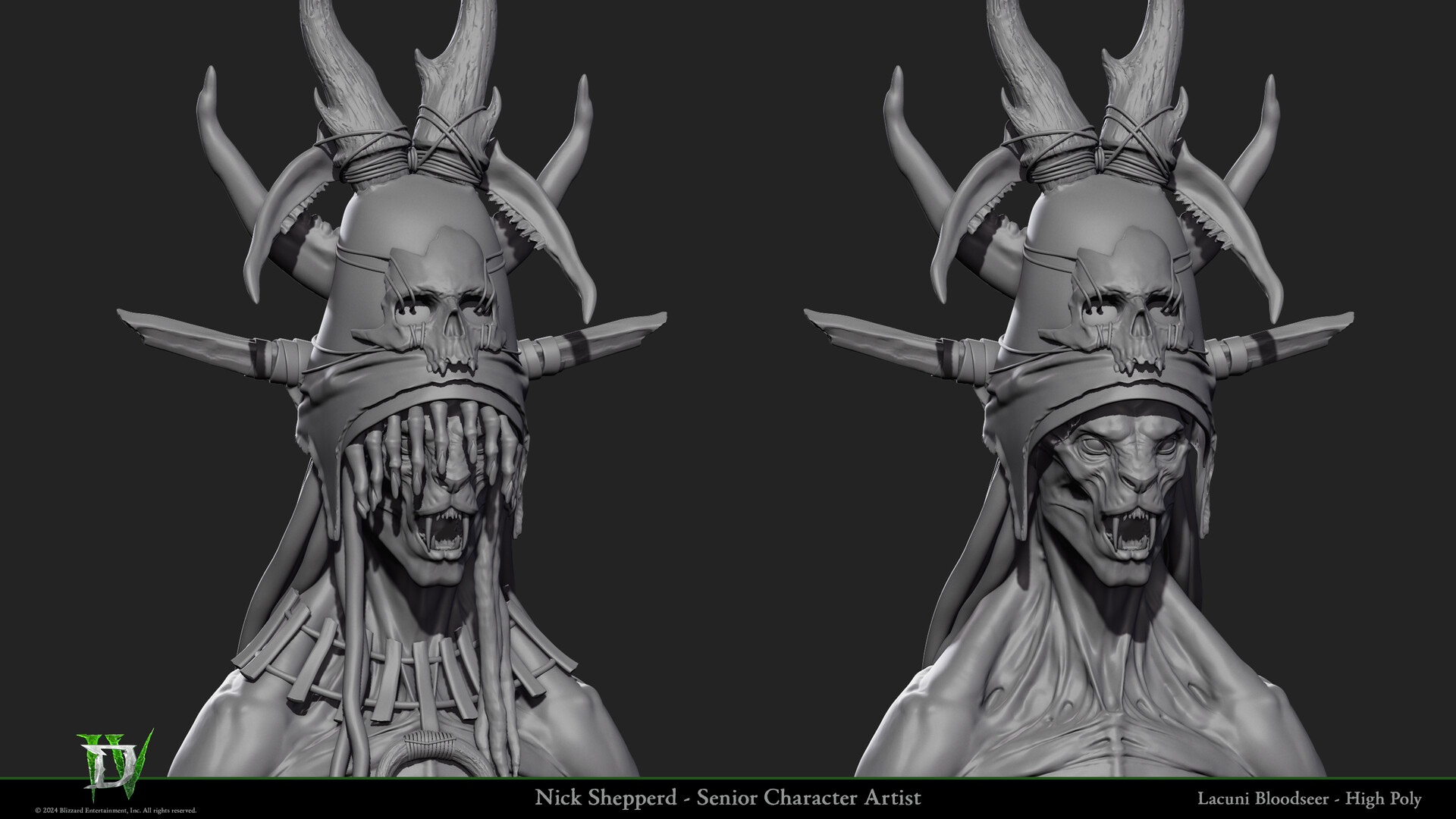 Nick Shepperd's Portfolio - Diablo IV Vessel of Hatred - Lacuni Bloodseer