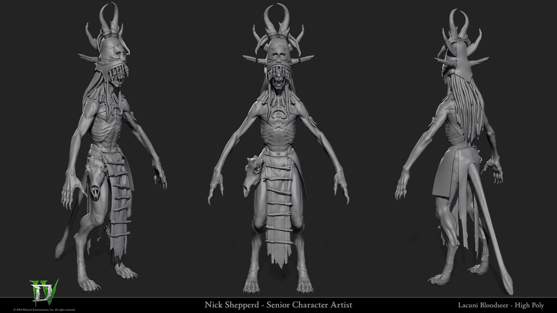 Nick Shepperd's Portfolio - Diablo IV Vessel of Hatred - Lacuni Bloodseer