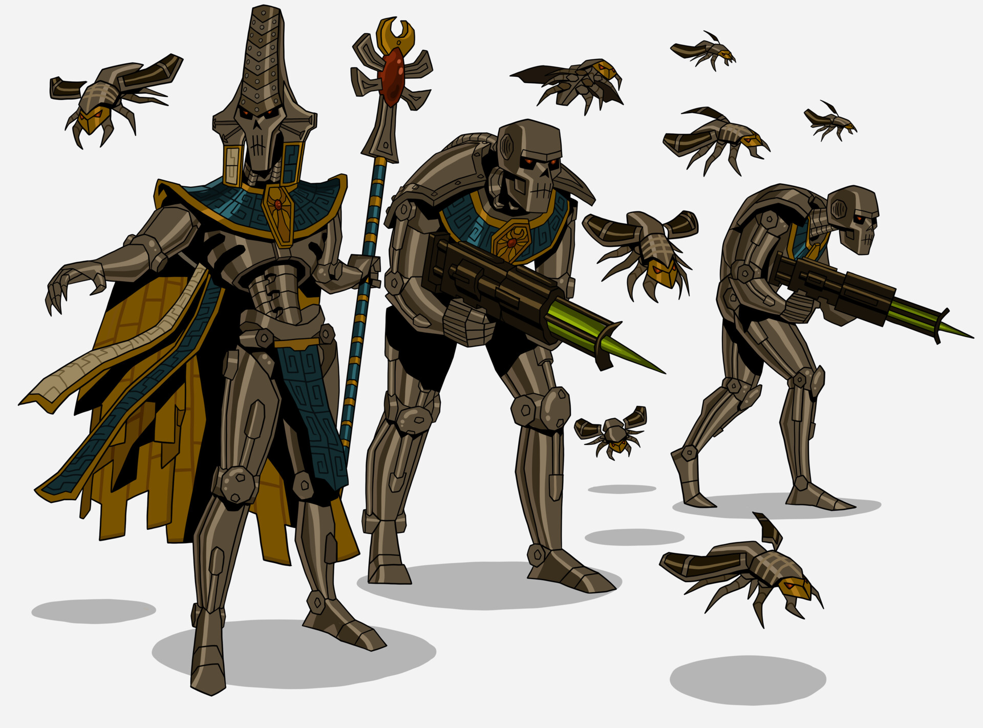 ArtStation - Original Necrons