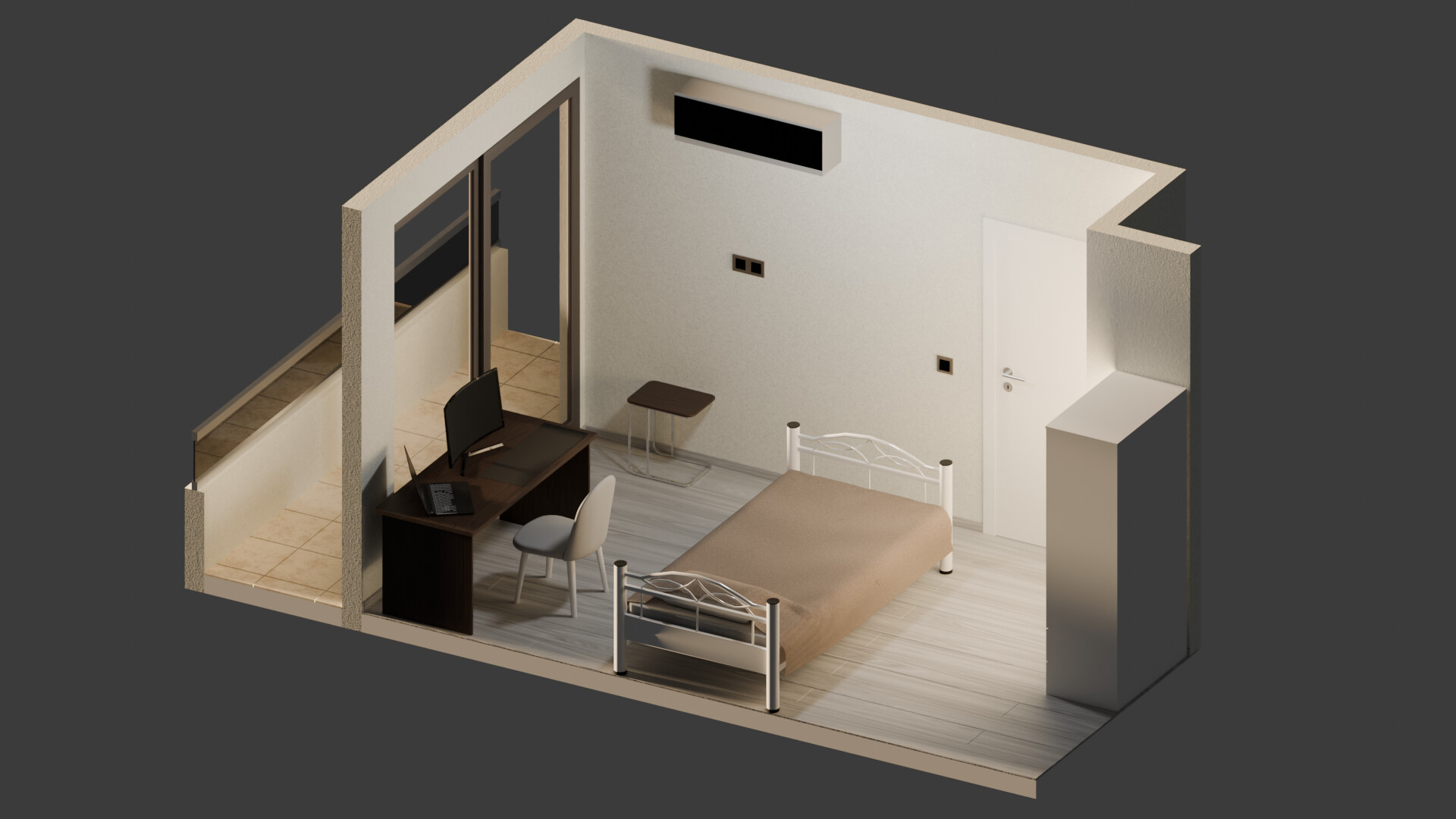 ArtStation - Isometric Room Design Assignment