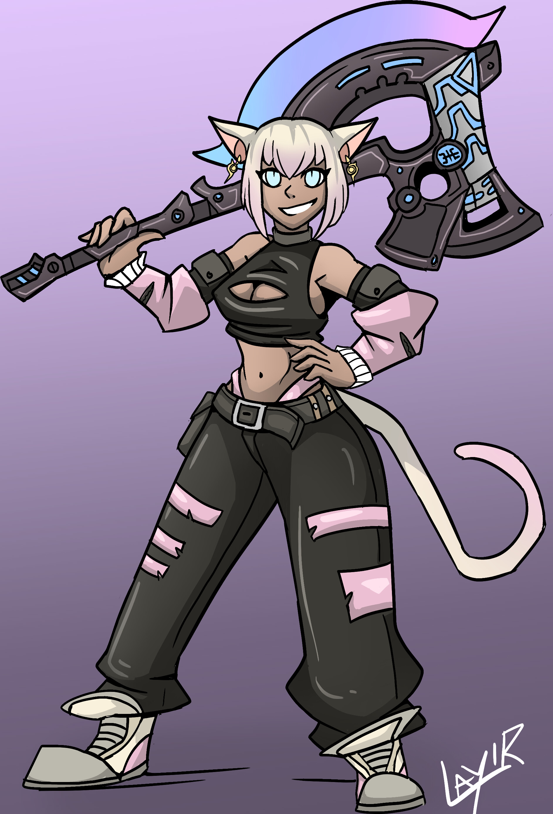 ArtStation - FFXIV Character Commission.