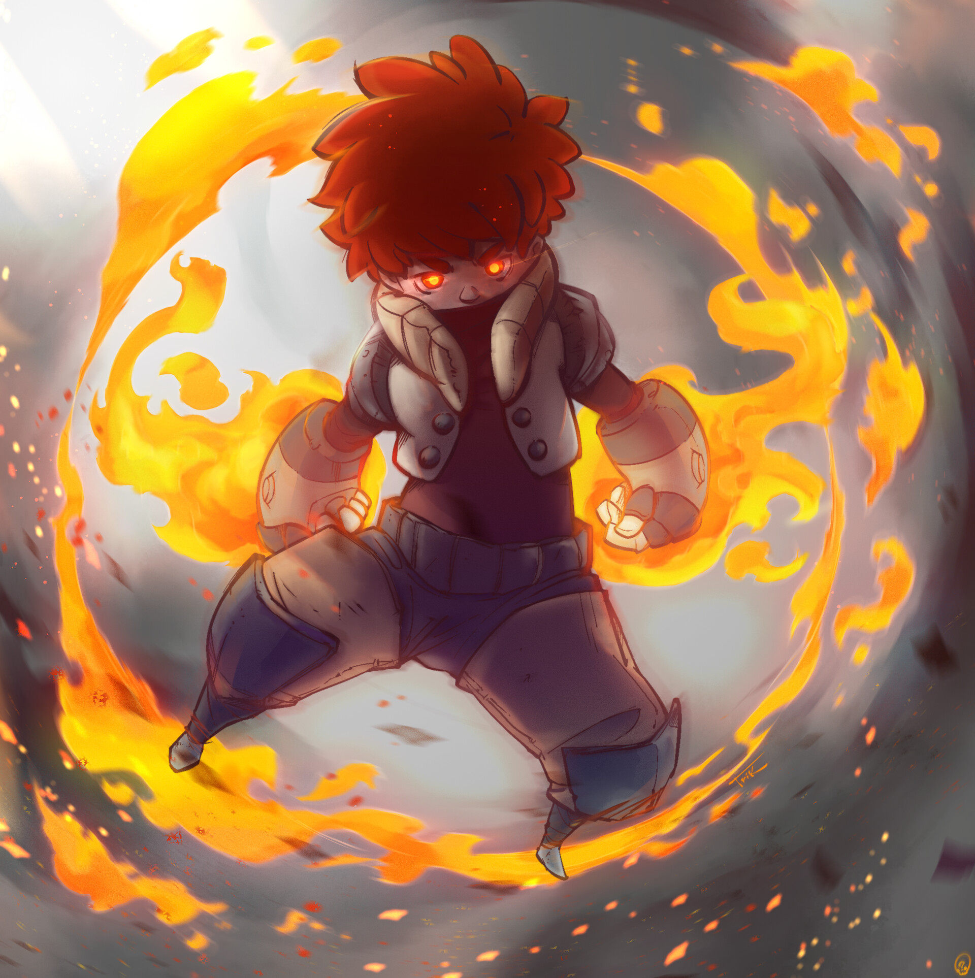 ArtStation - Pyro boy