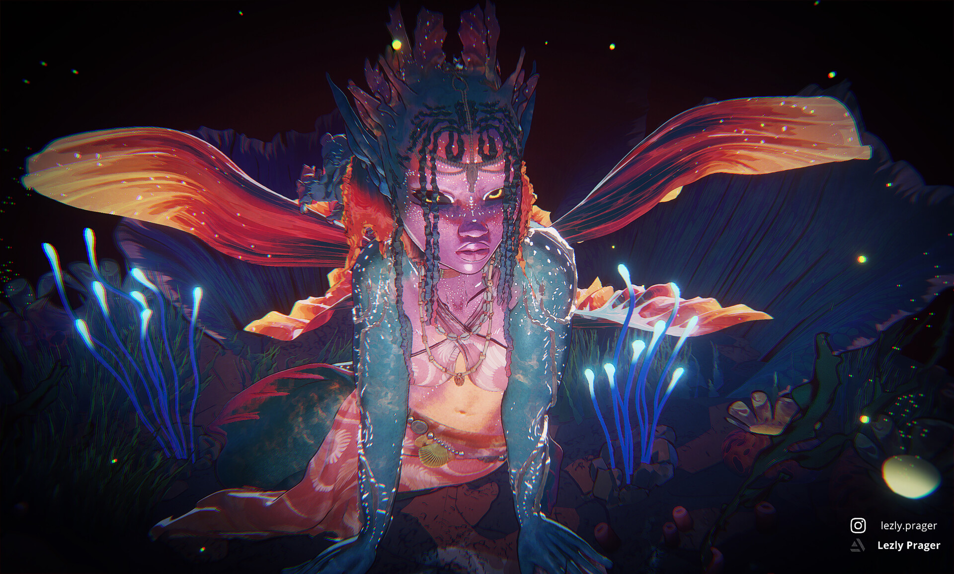 ArtStation - Princess of the Abyss