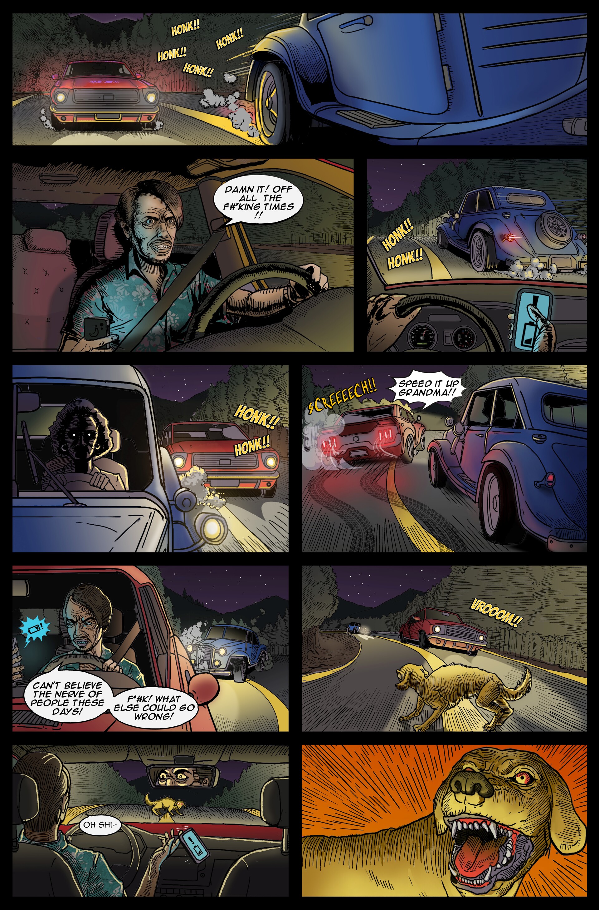 ArtStation - Web Comic page