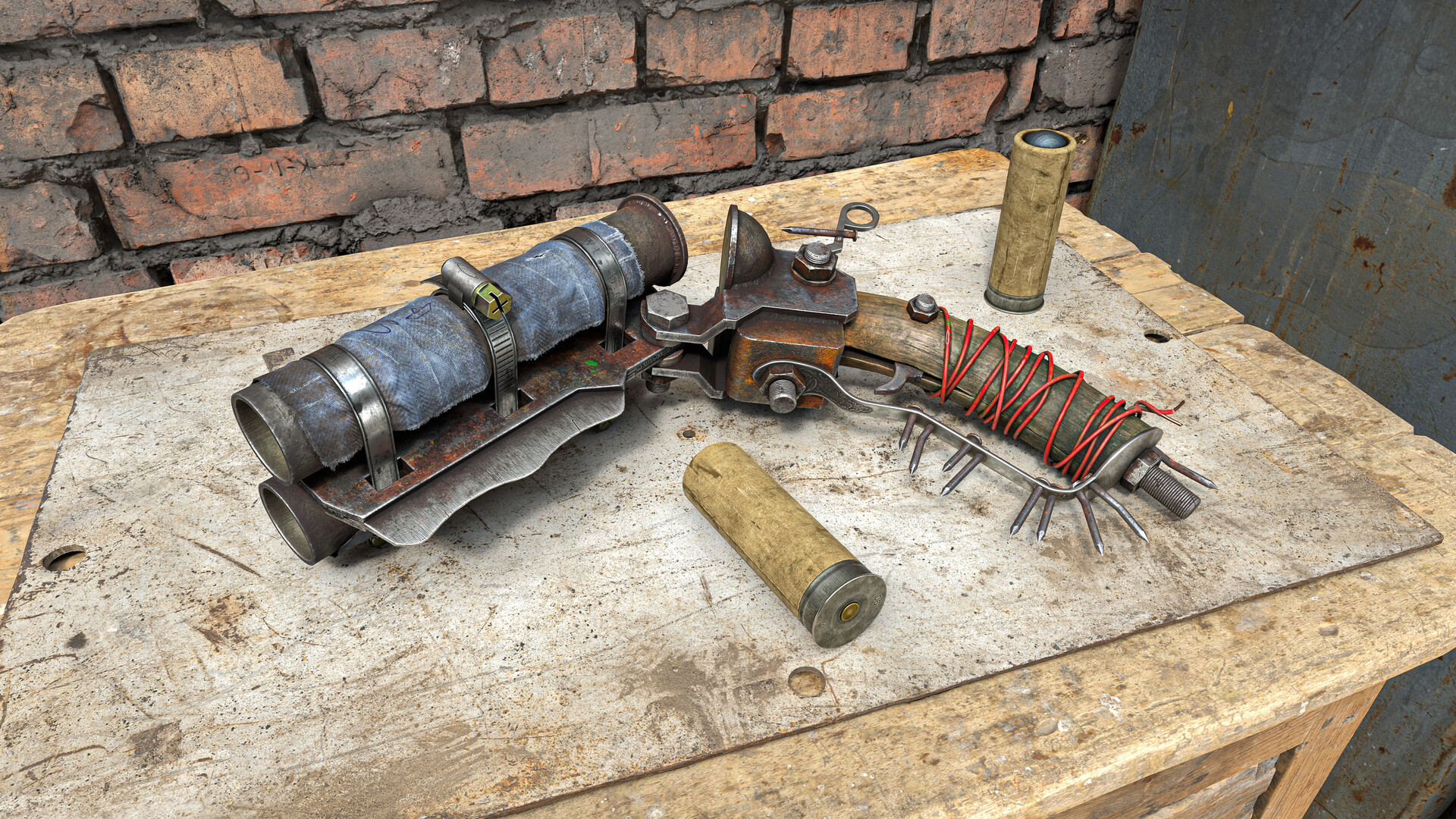 ArtStation - Post-apocalypse ShotGun