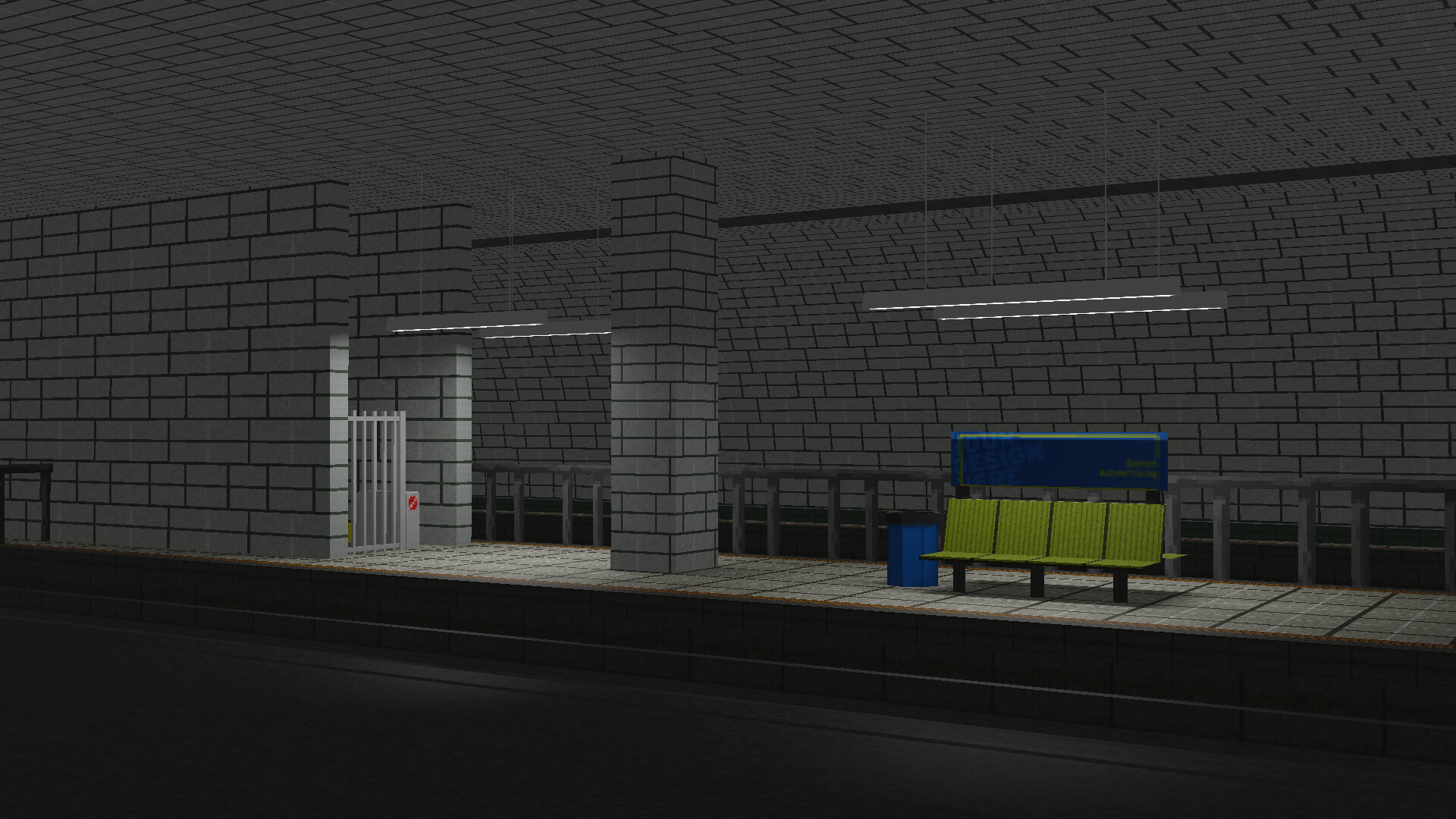ArtStation - Lowpoly Metro Scene