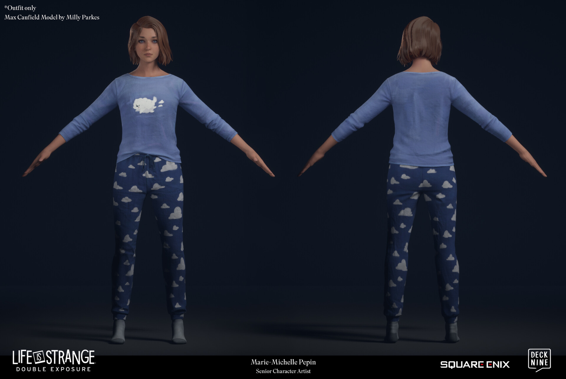 Marie-Michelle Pepin - Maxine Caufield, Pyjamas, Life is Strange Double ...