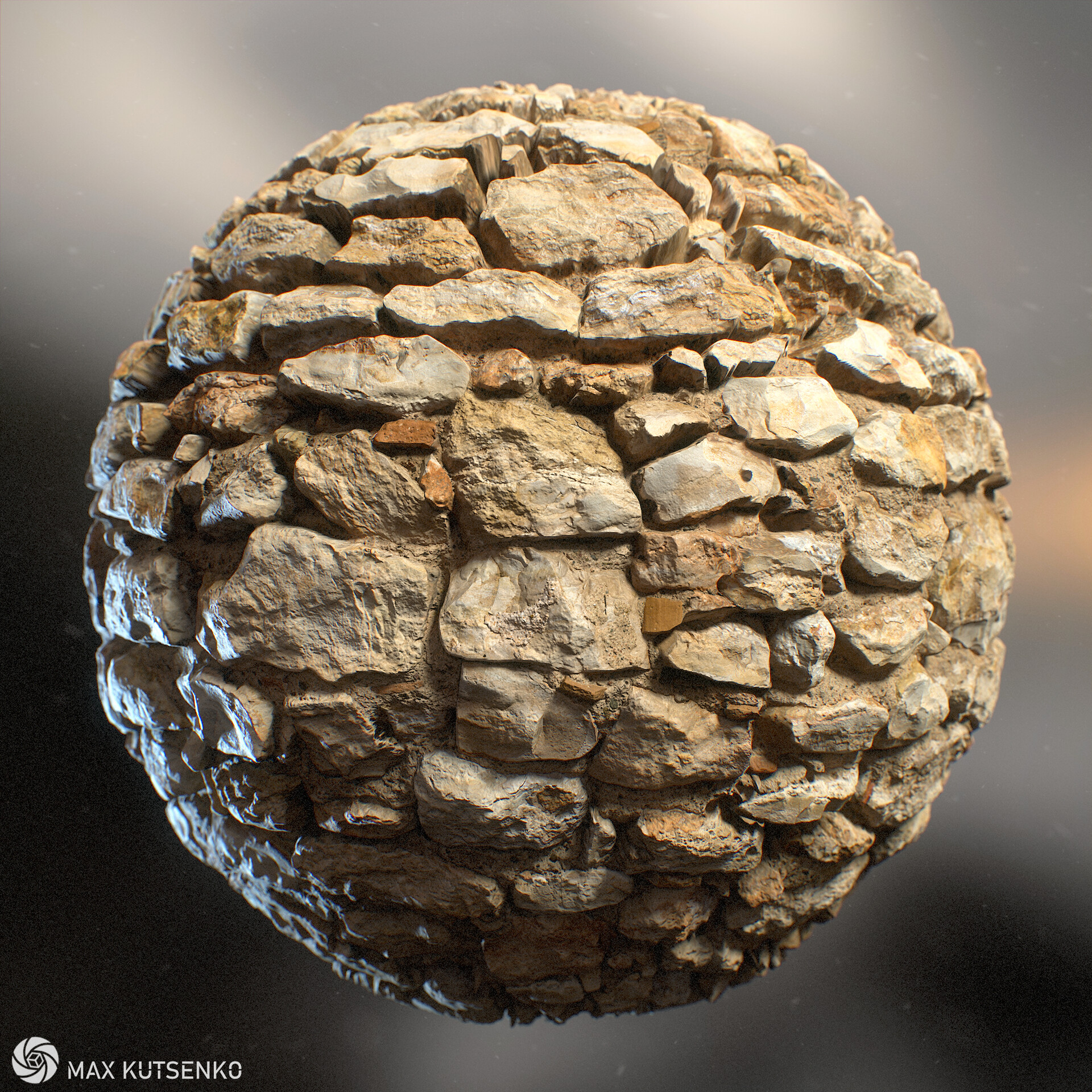 Max Kutsenko - Stone wall scan