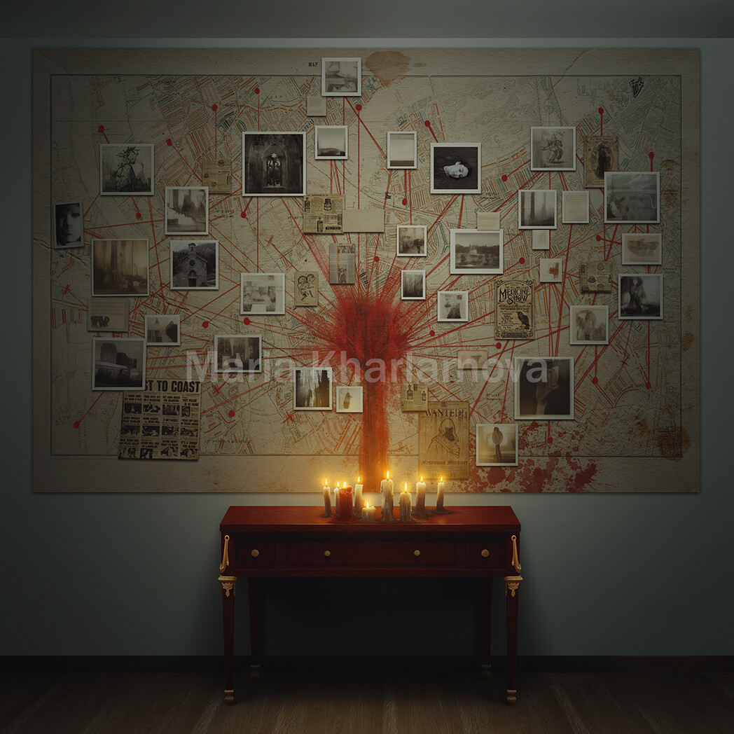 ArtStation - “Seventh Sin”, Series Completion Screen