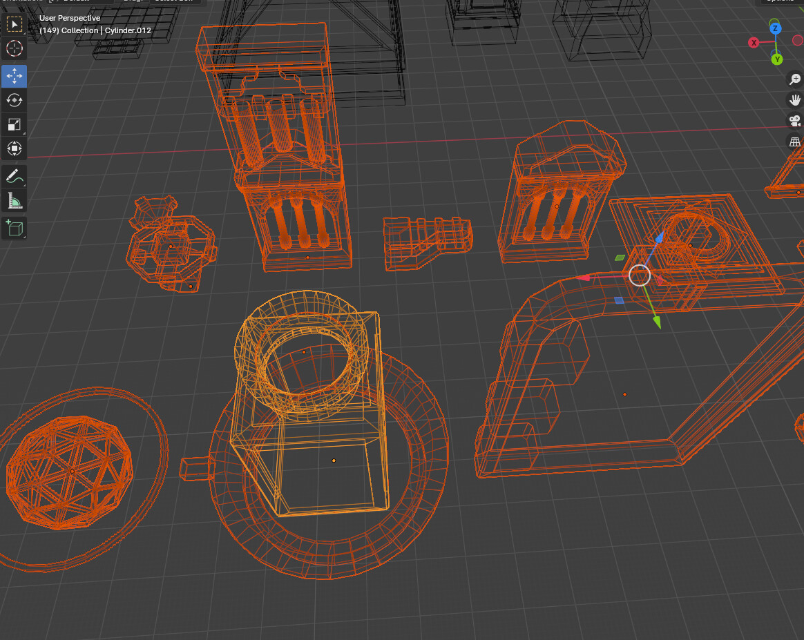 ArtStation - Blender - Wireframe