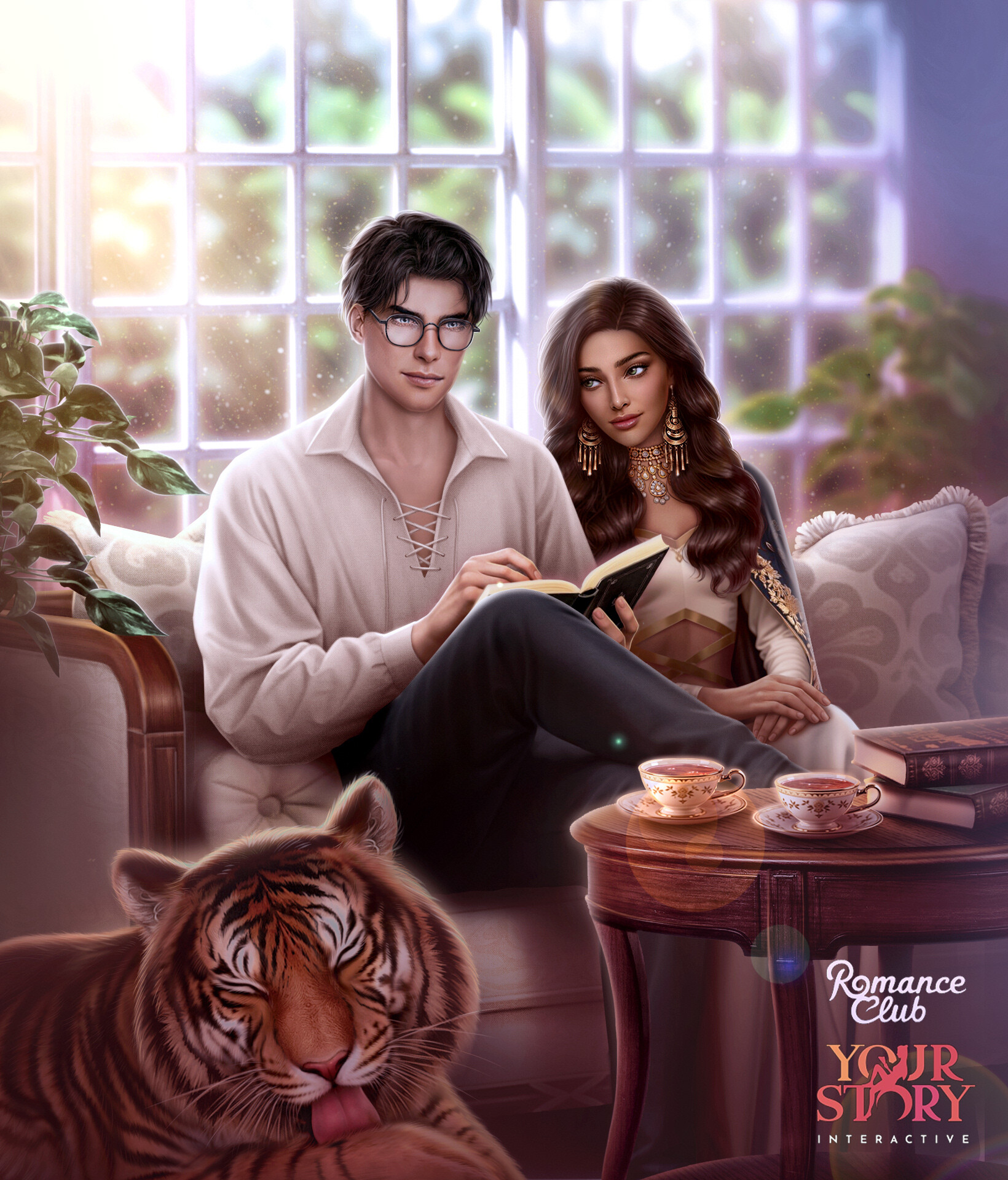 ArtStation - Artscene visual novel: Romance Club