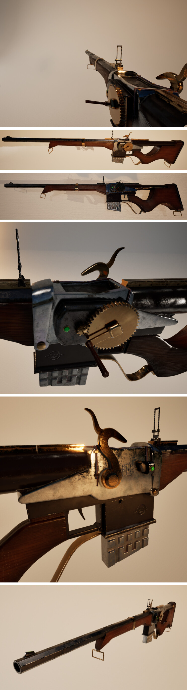 ArtStation - Anachronistic Gun Work in Progress