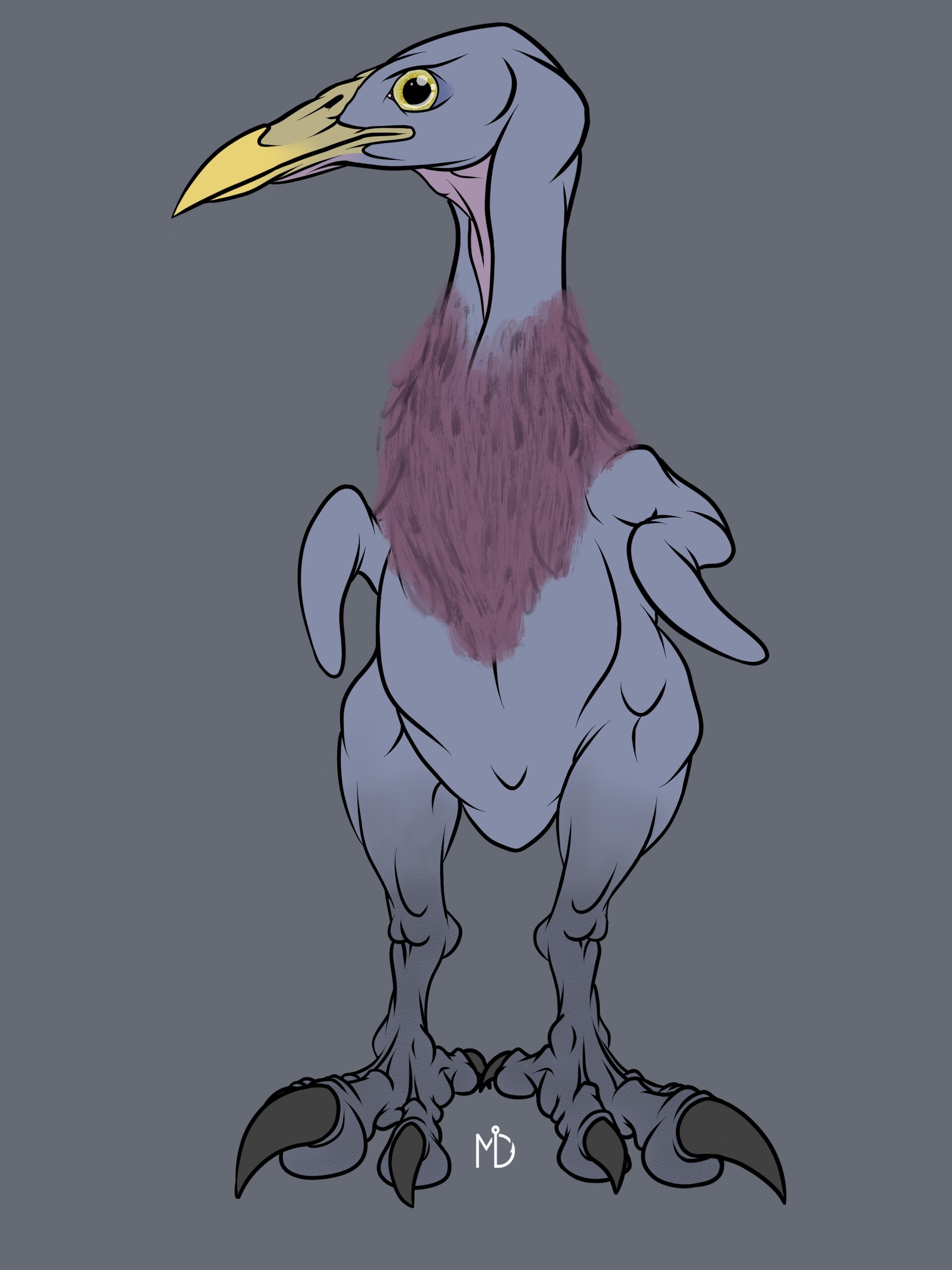 ArtStation - Extinct Flightless Bird Concept