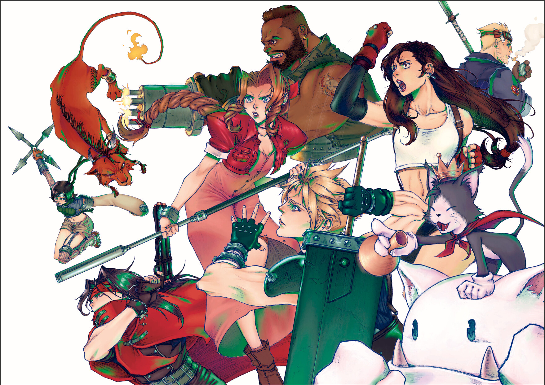 ArtStation - Final Fantasy VII - Fan Art