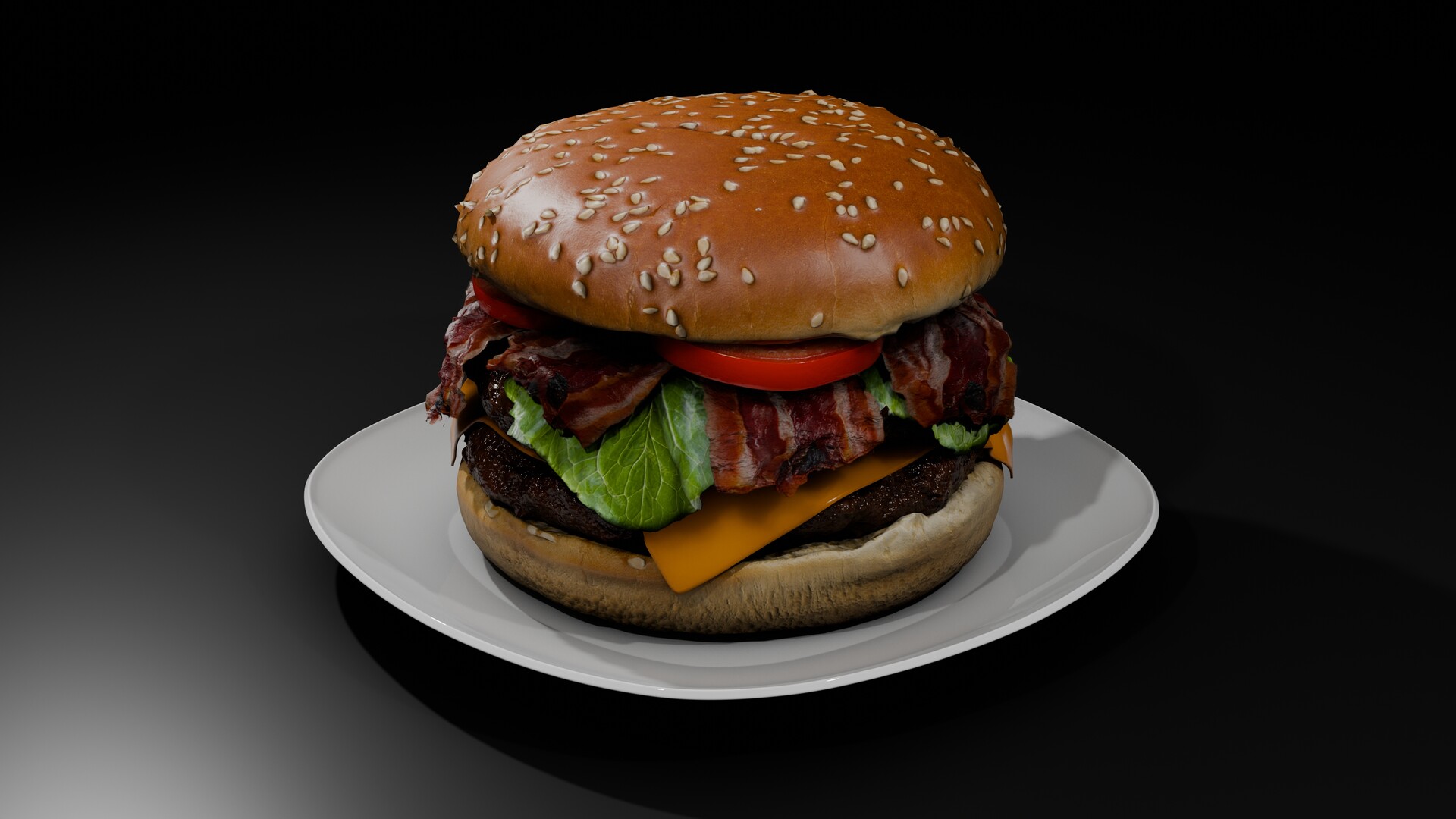ArtStation - hamburger 🍔