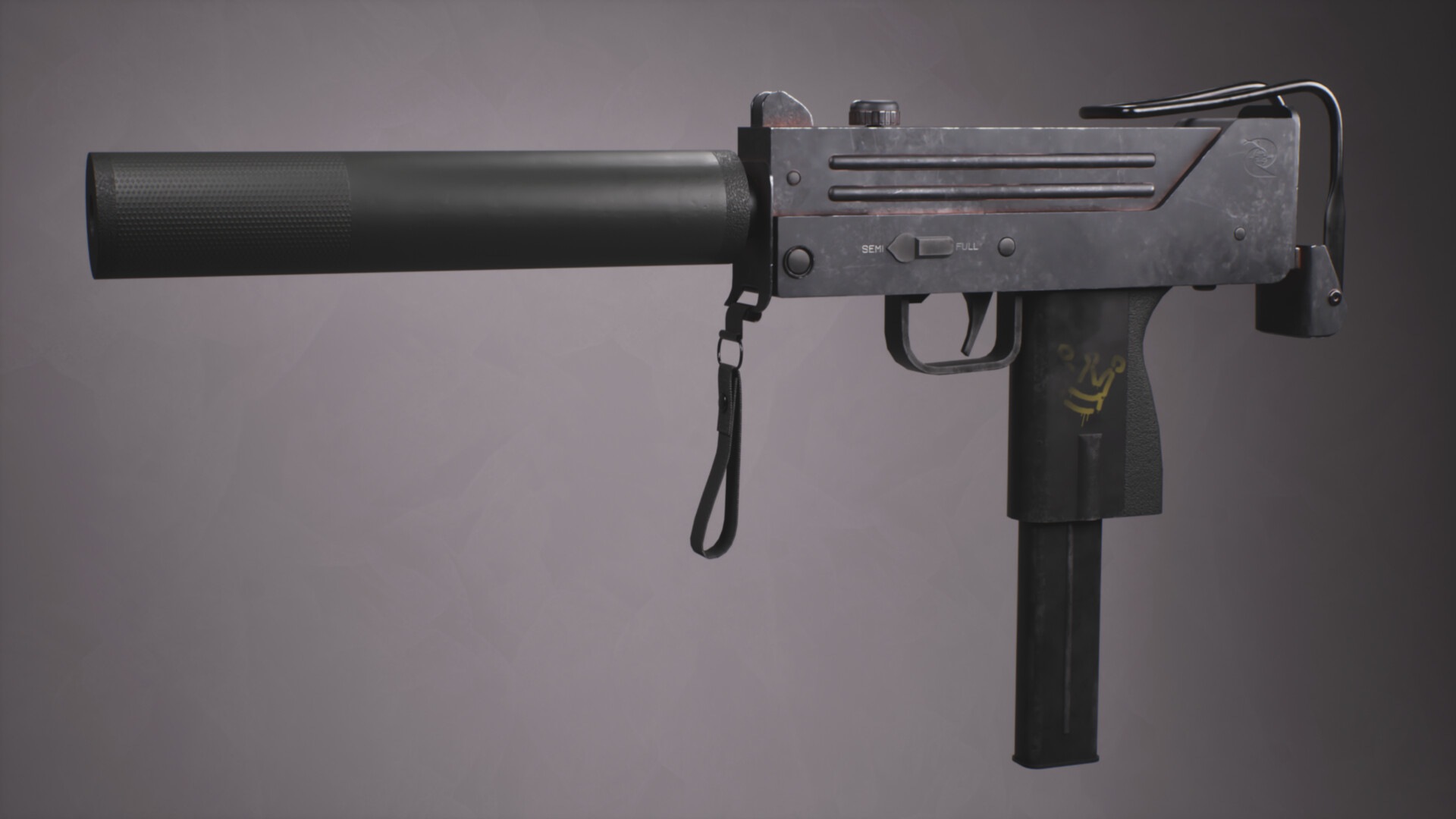 ArtStation - MAC-11 UZI