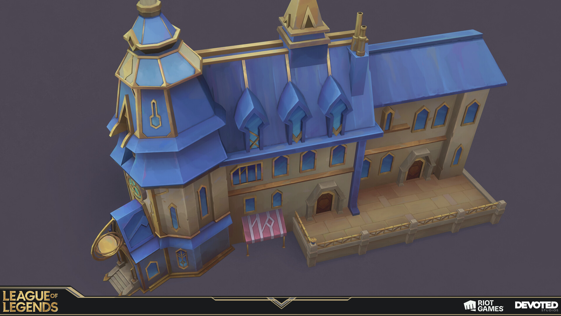 ZUGZUG Studio - League of Legends - Bridge of Progress, Piltover Town