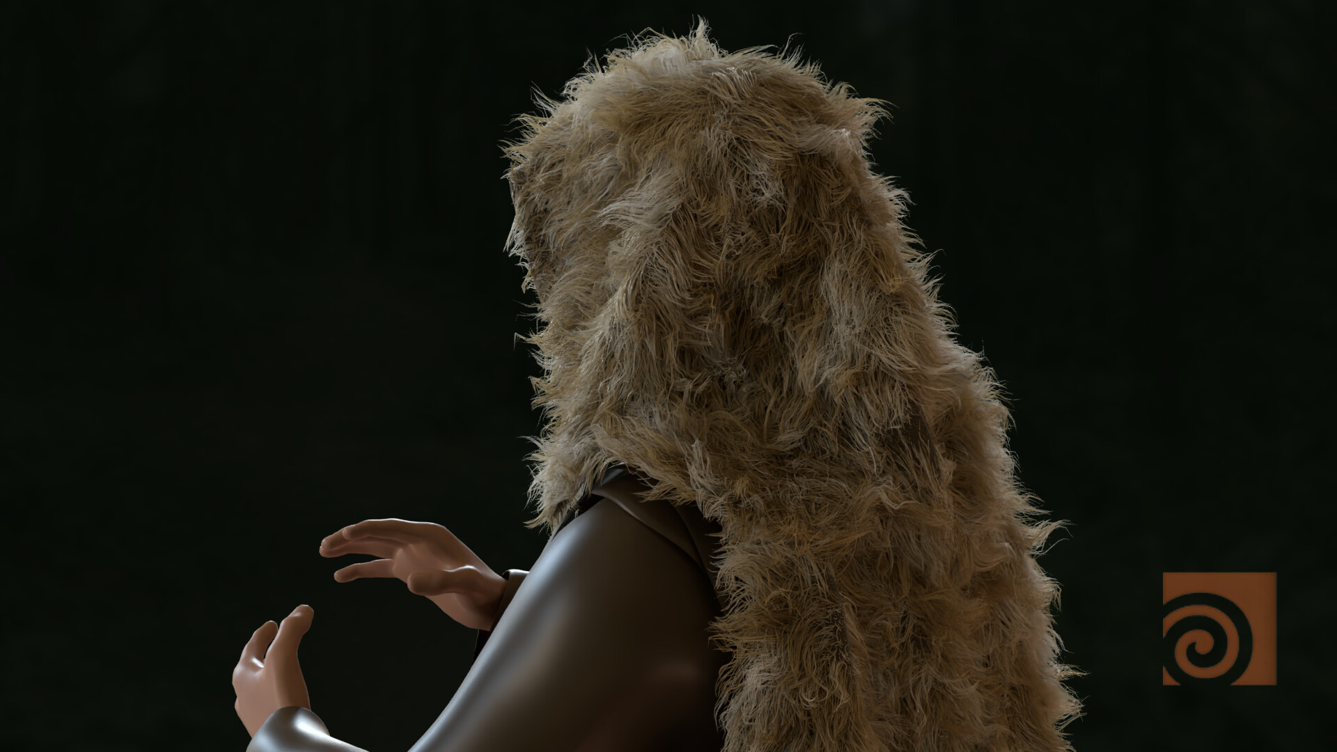 ArtStation - Fur Grooming in Houdini