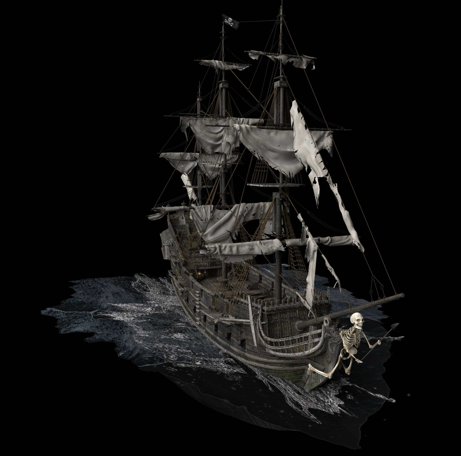 ArtStation - Ghost Ship