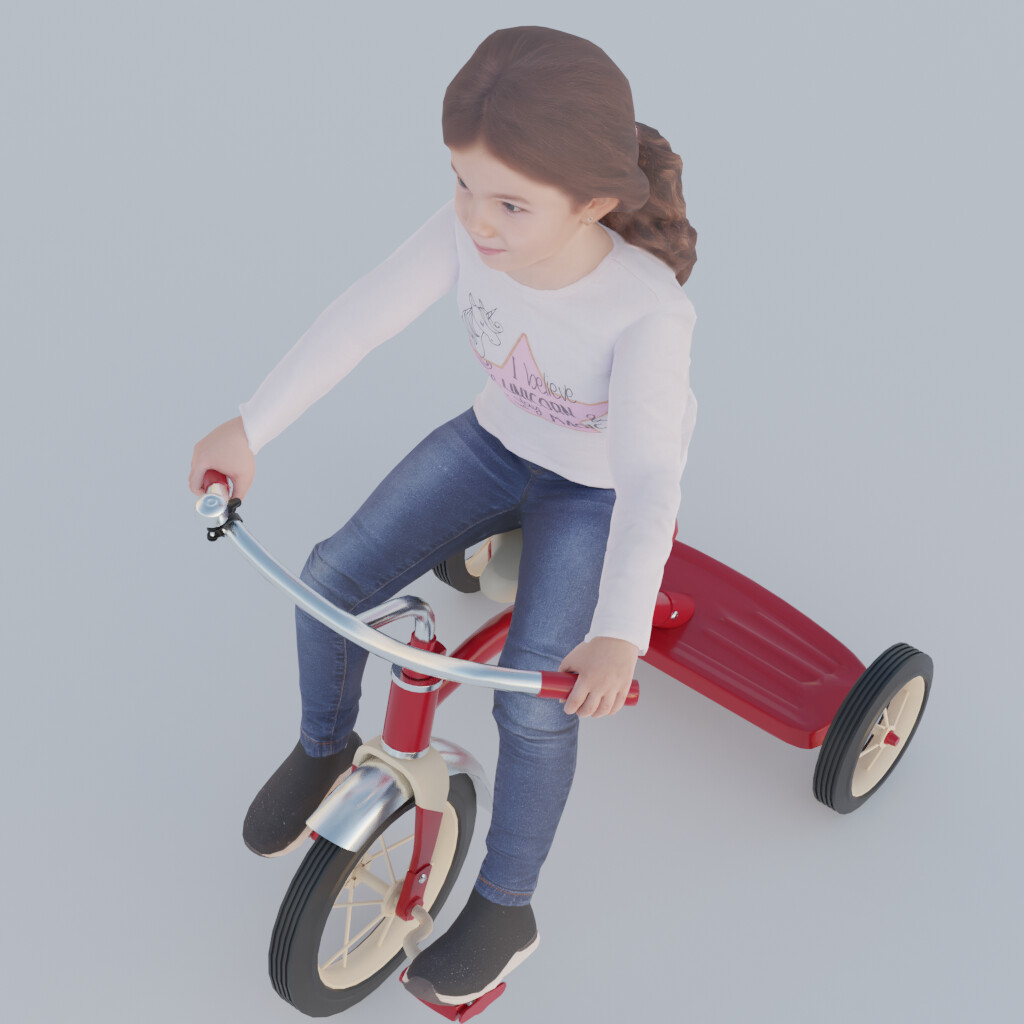 ArtStation - Tricycle_Red