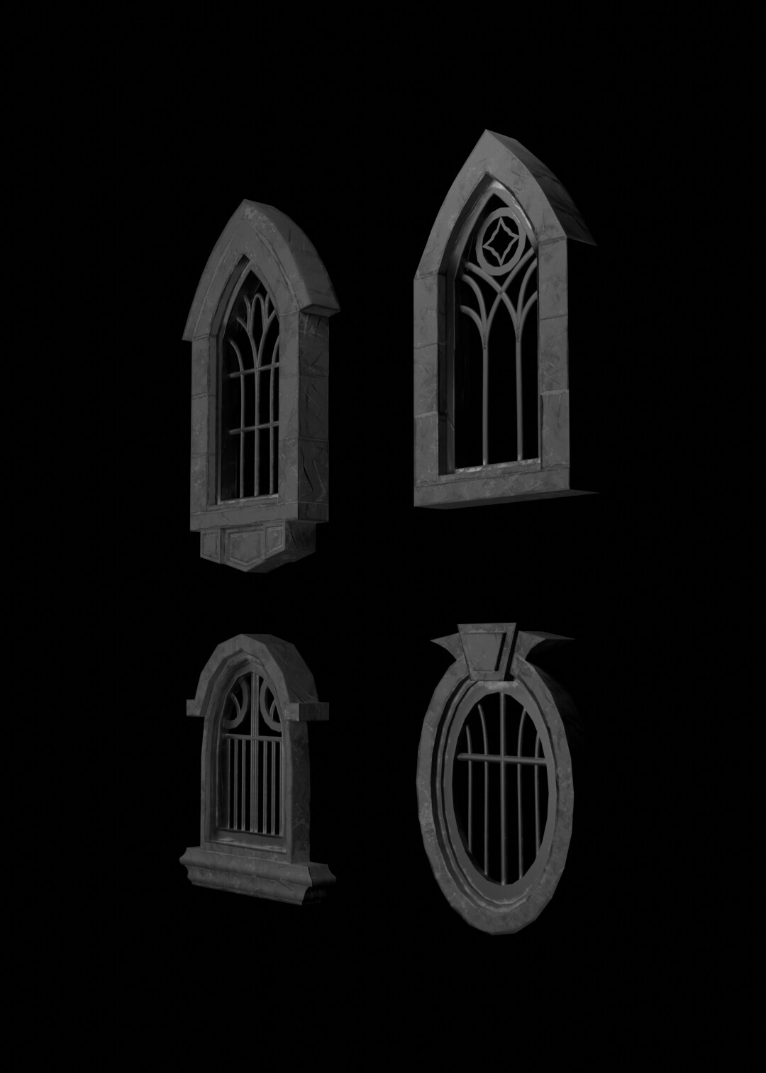 ArtStation - 3d realistic window