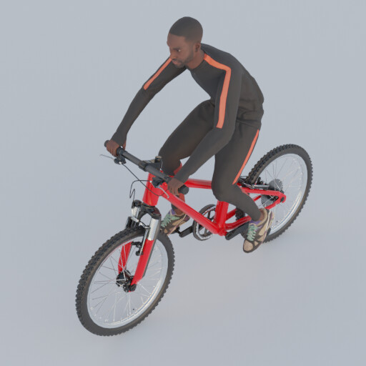 ArtStation - Bicycle_Red