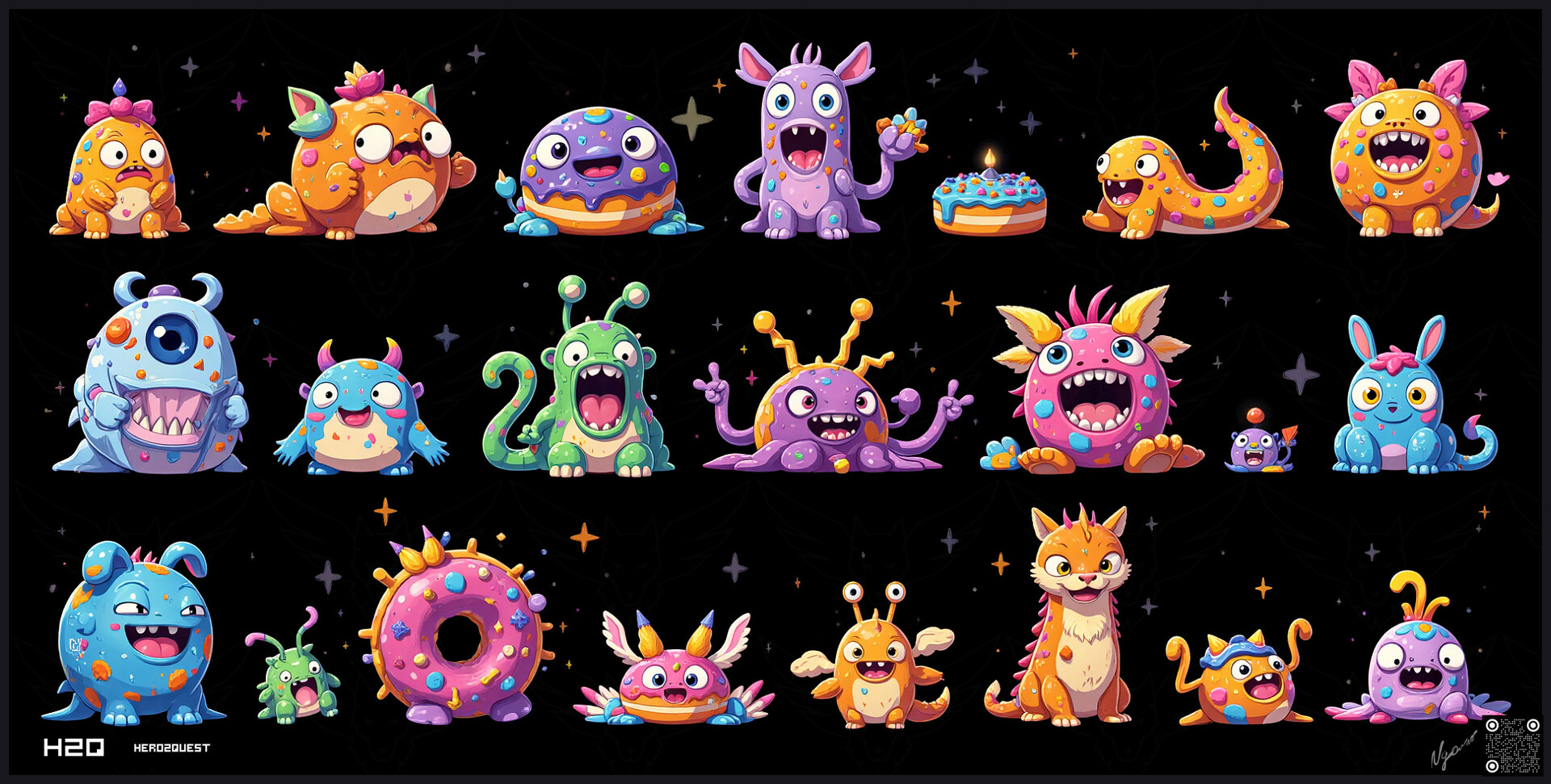 ANDREW NGOVVO - MONSTER SPRITES